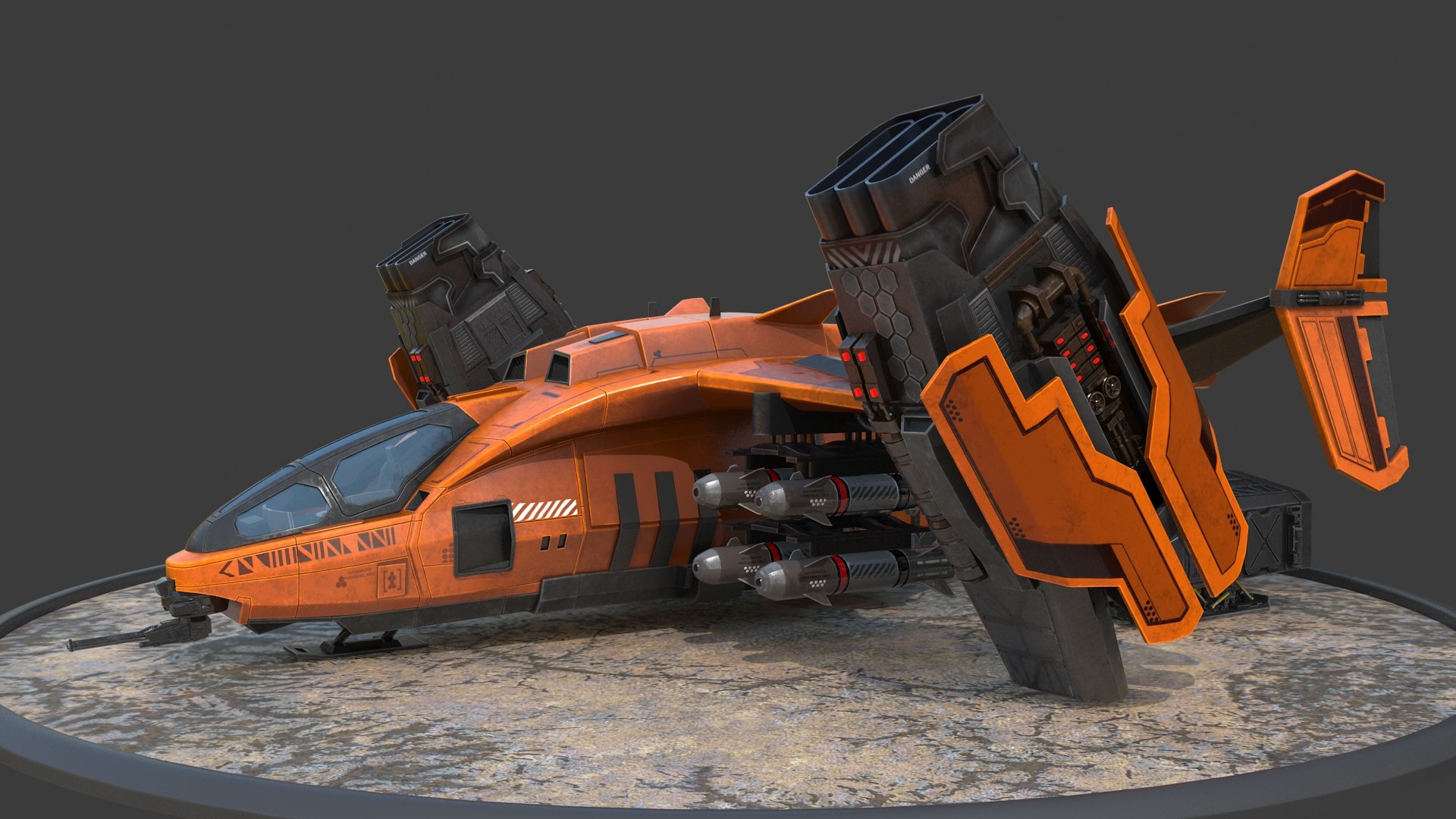 DropShip 3D model - TurboSquid 2176087