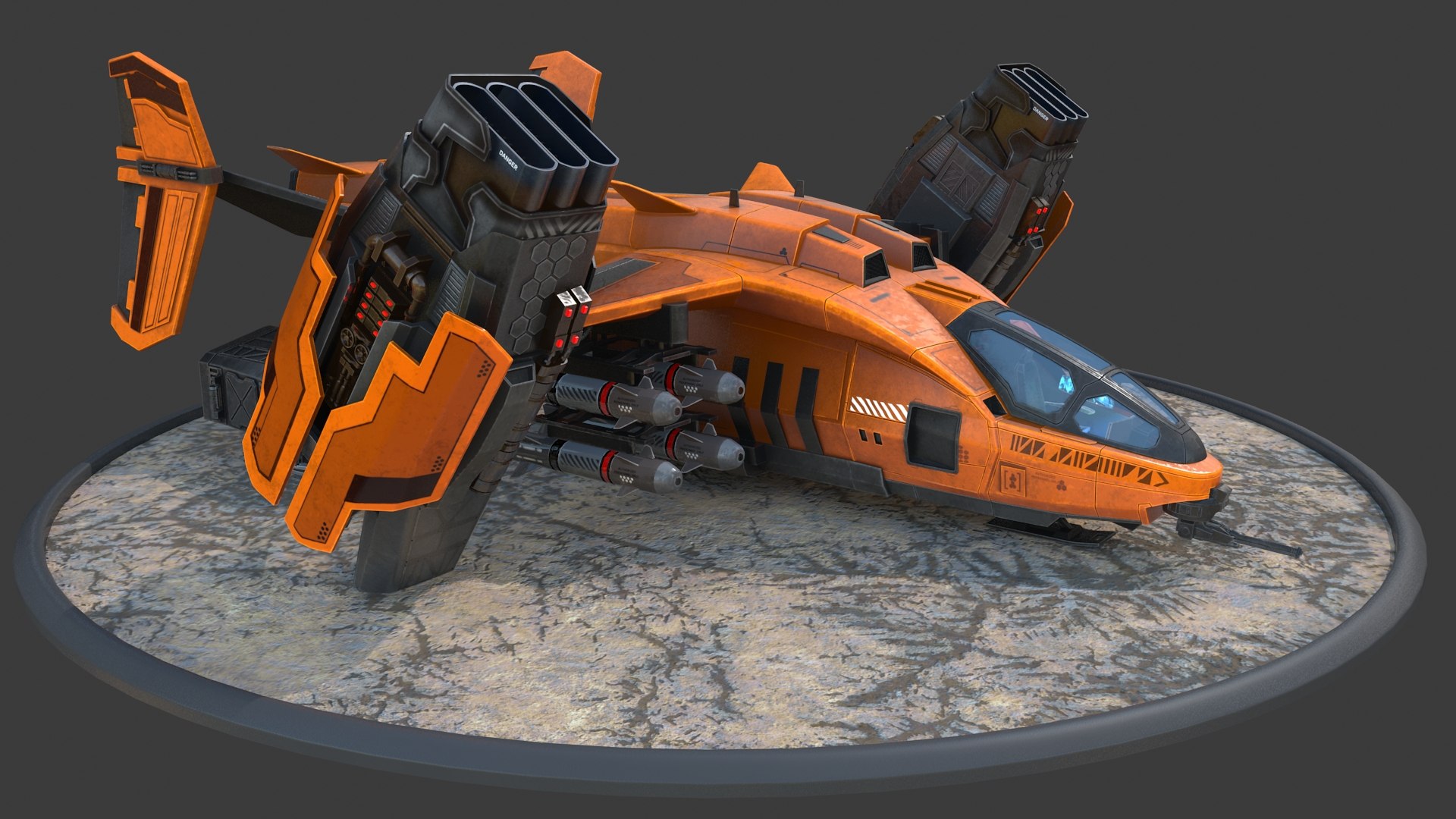 DropShip 3D model - TurboSquid 2176087