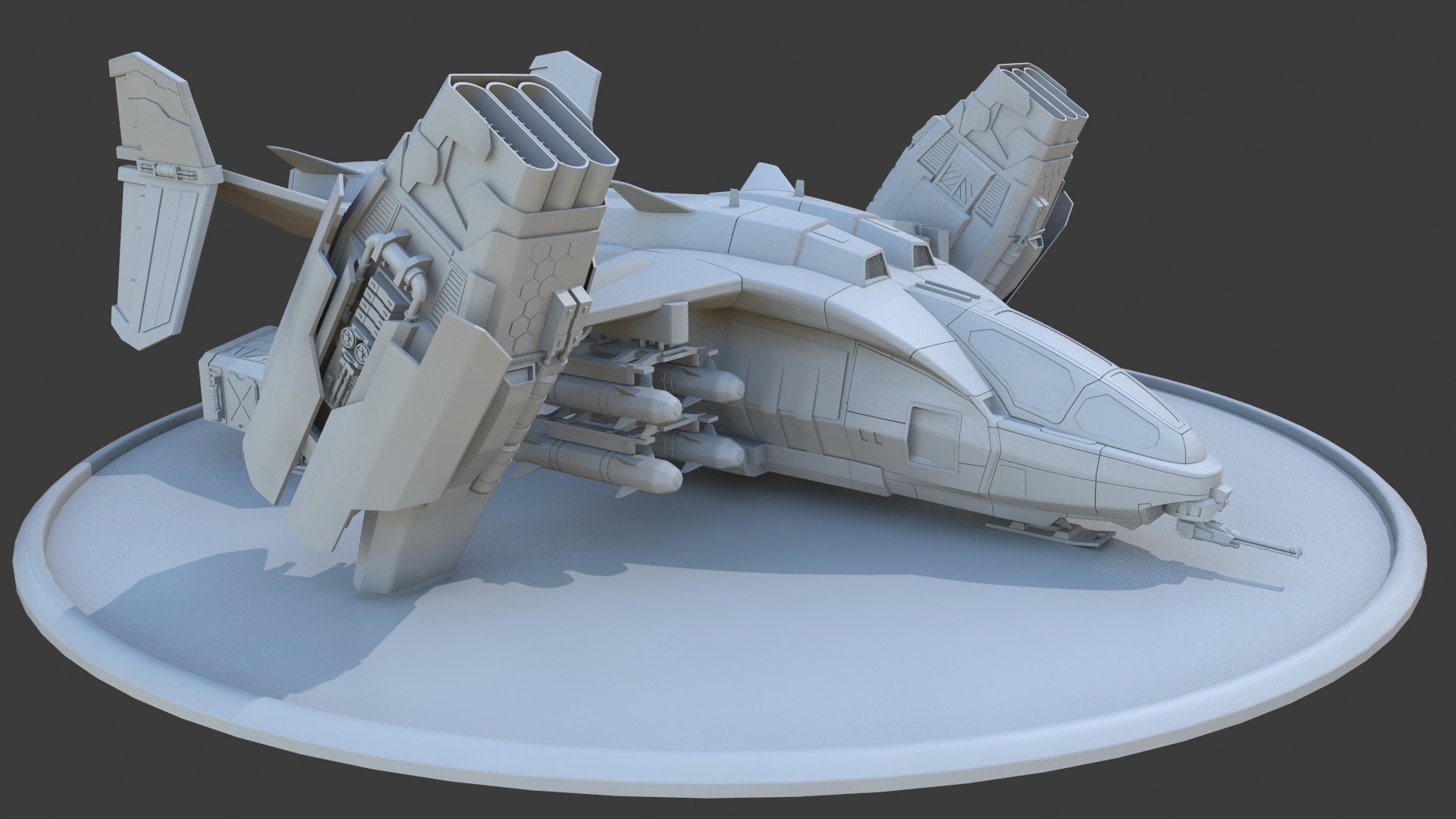 DropShip 3D model - TurboSquid 2176087