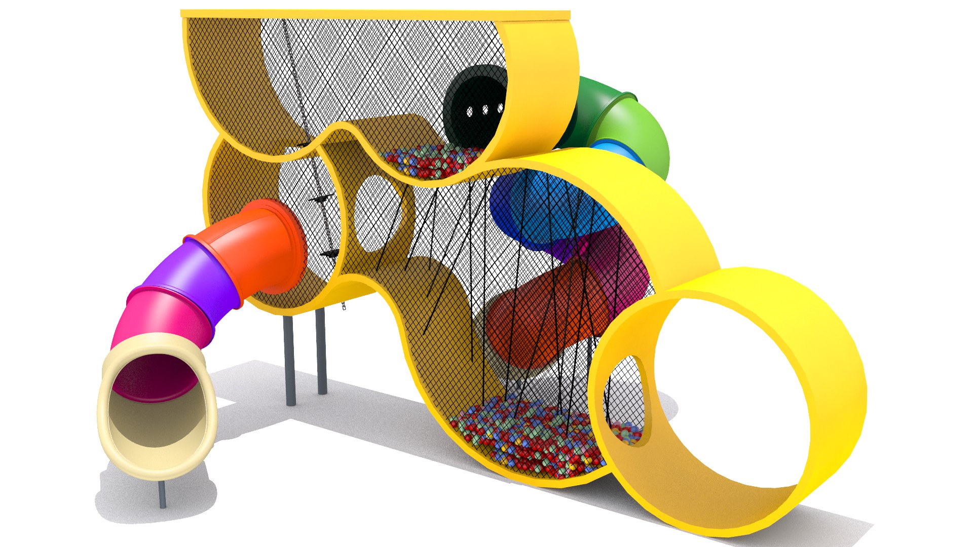 3D model Bubble Indoor Playground - TurboSquid 1822414