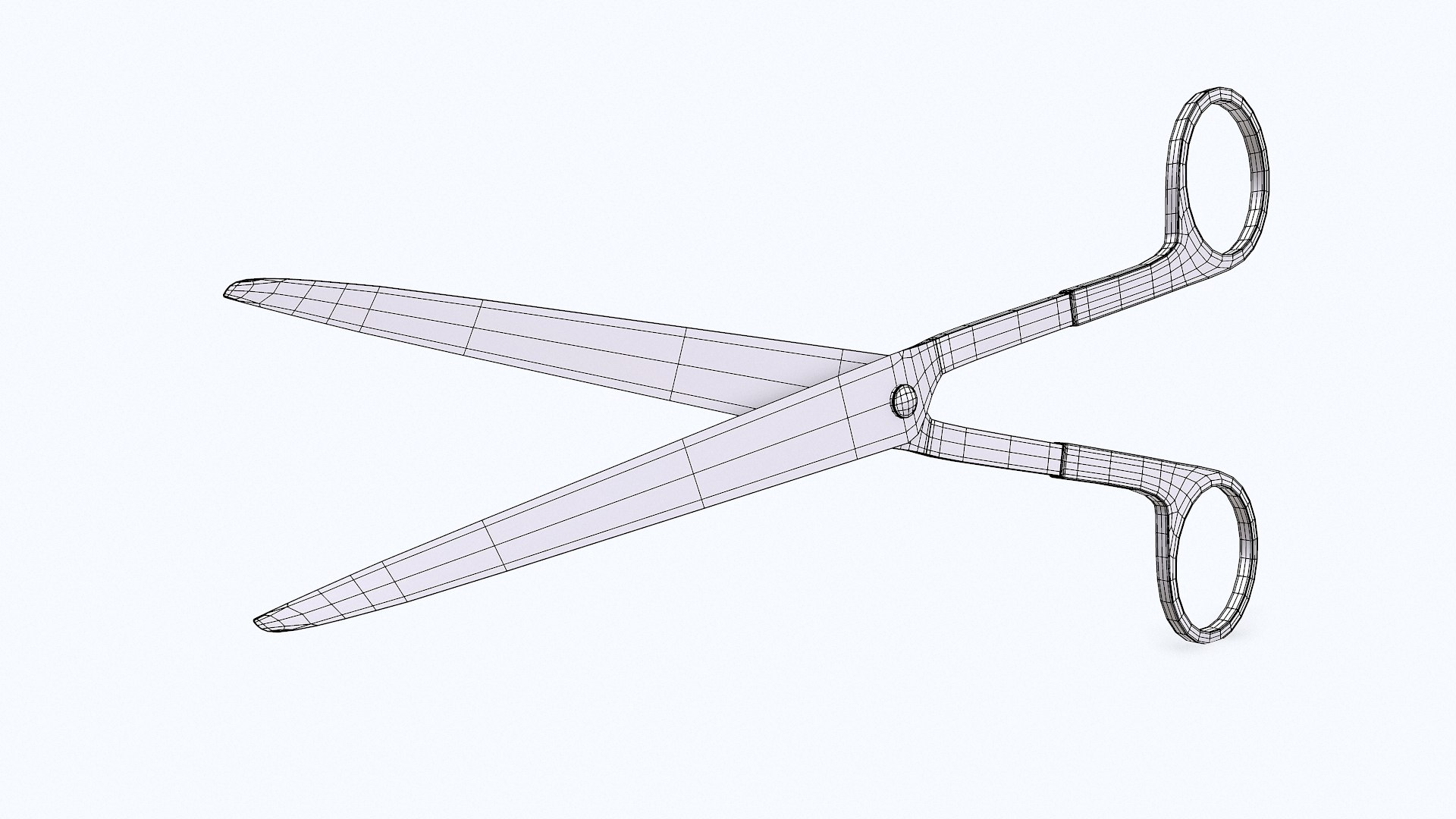 Free Old Scissors Low-poly PBR 3D - TurboSquid 2424428