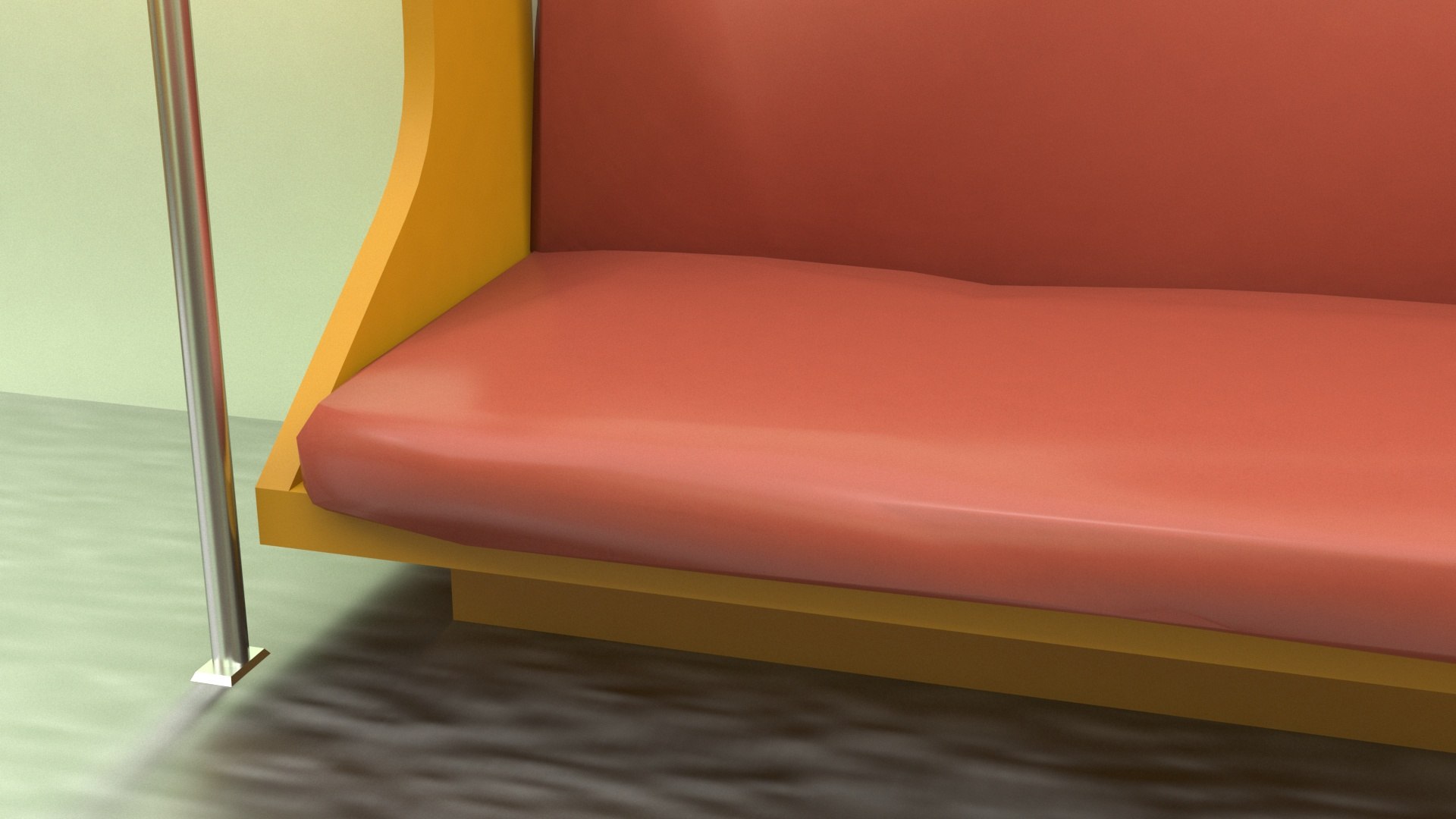 3D Metro Interior model - TurboSquid 1831905