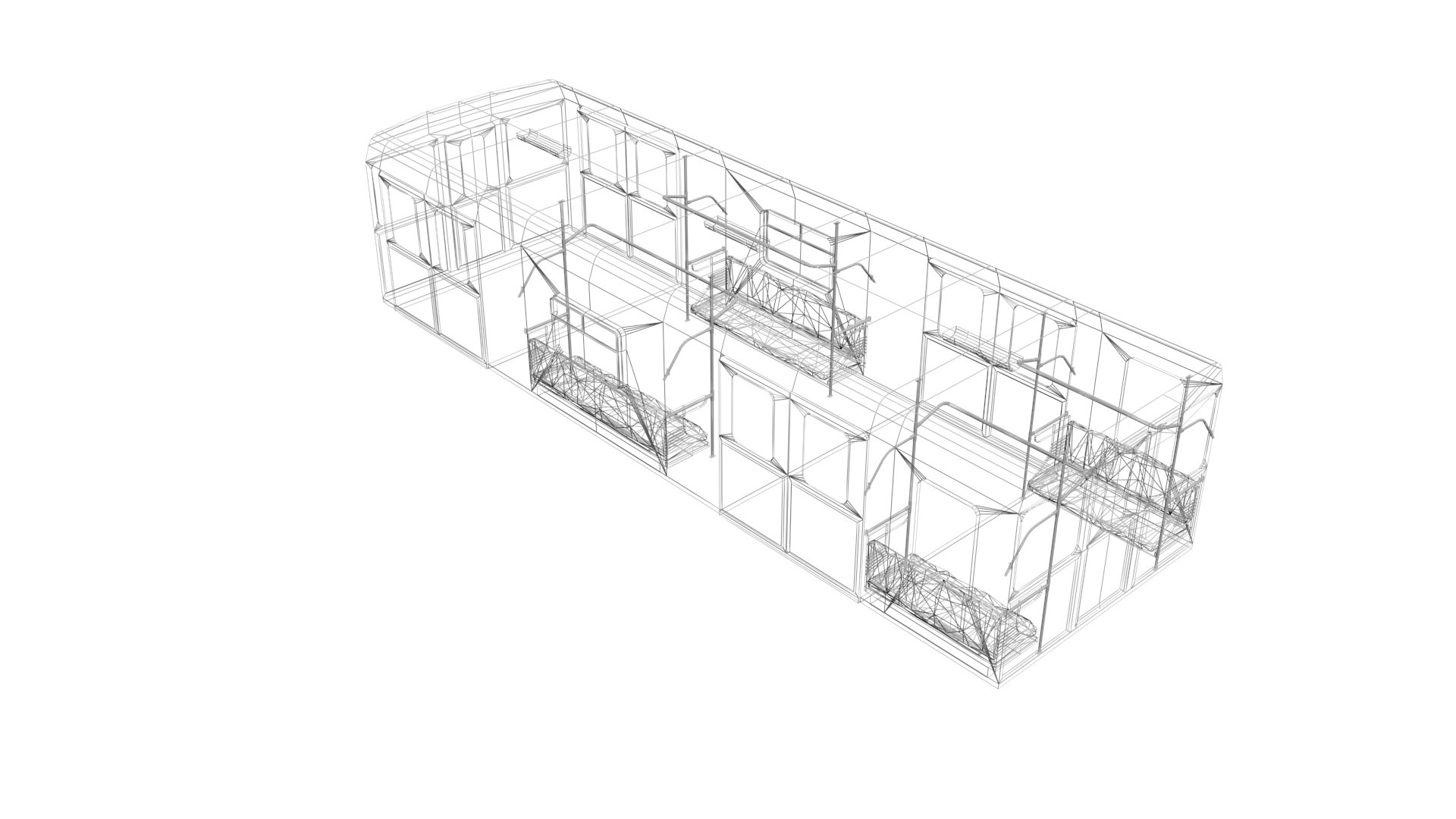 3D Metro Interior model - TurboSquid 1831905