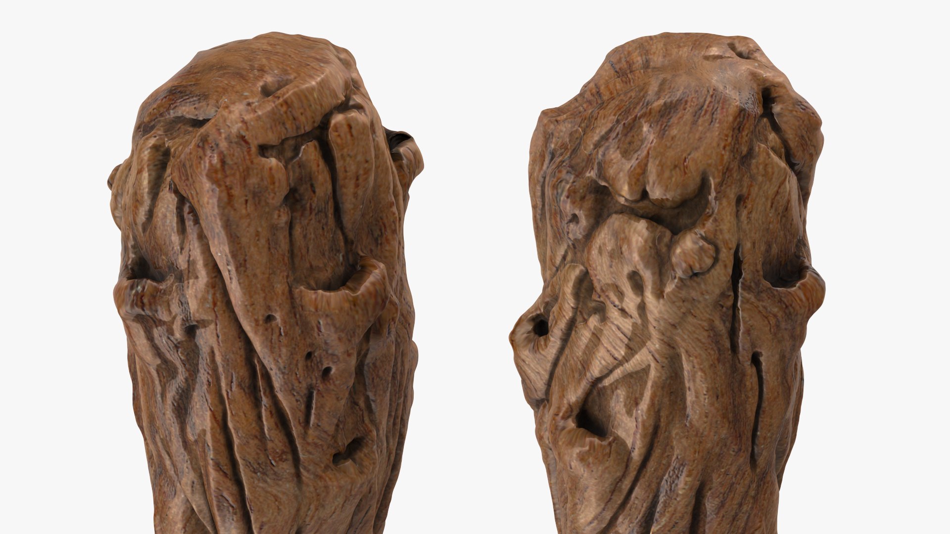 3D Prehistoric Wooden Caveman Club Model - TurboSquid 1729564