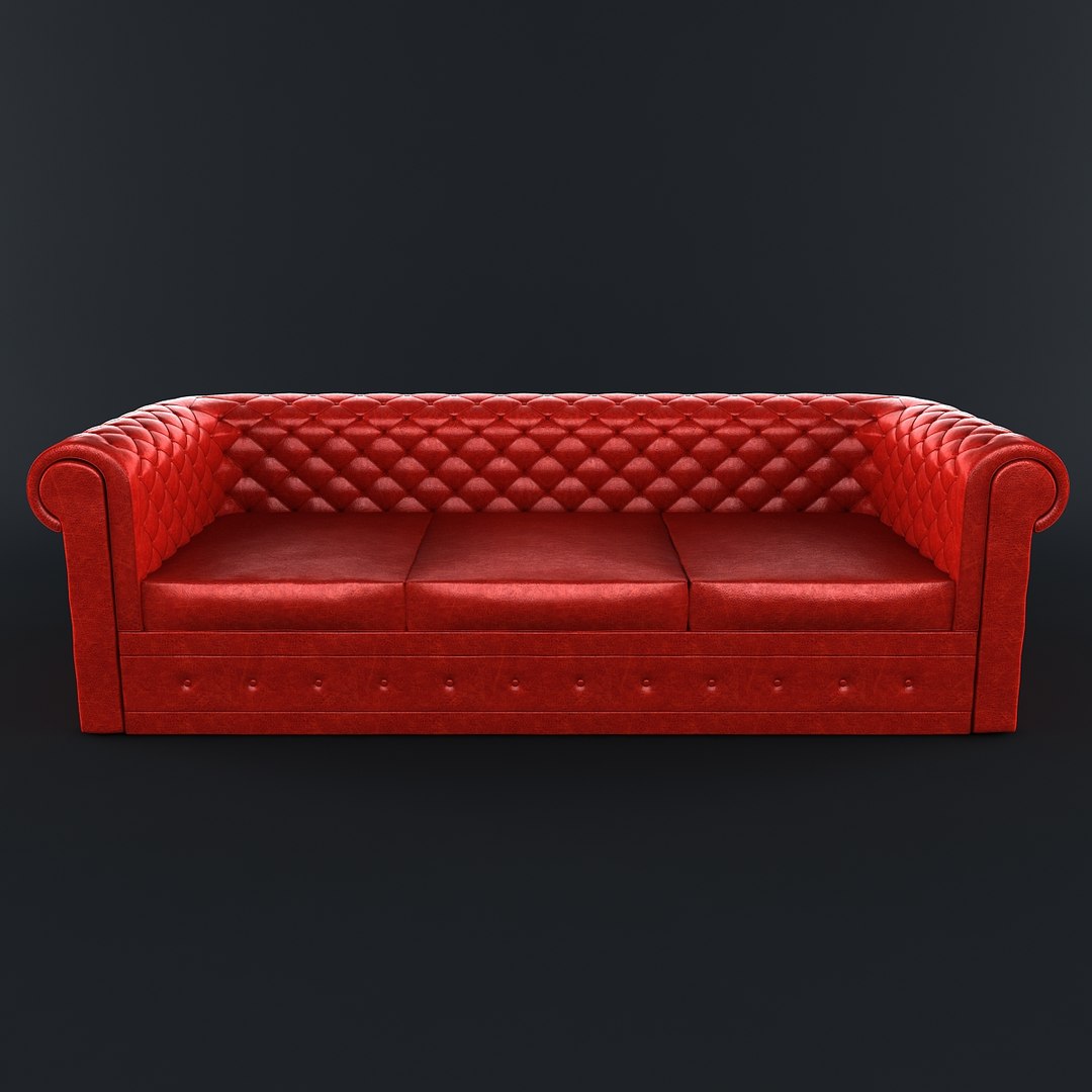 realistic sofas 3d model
