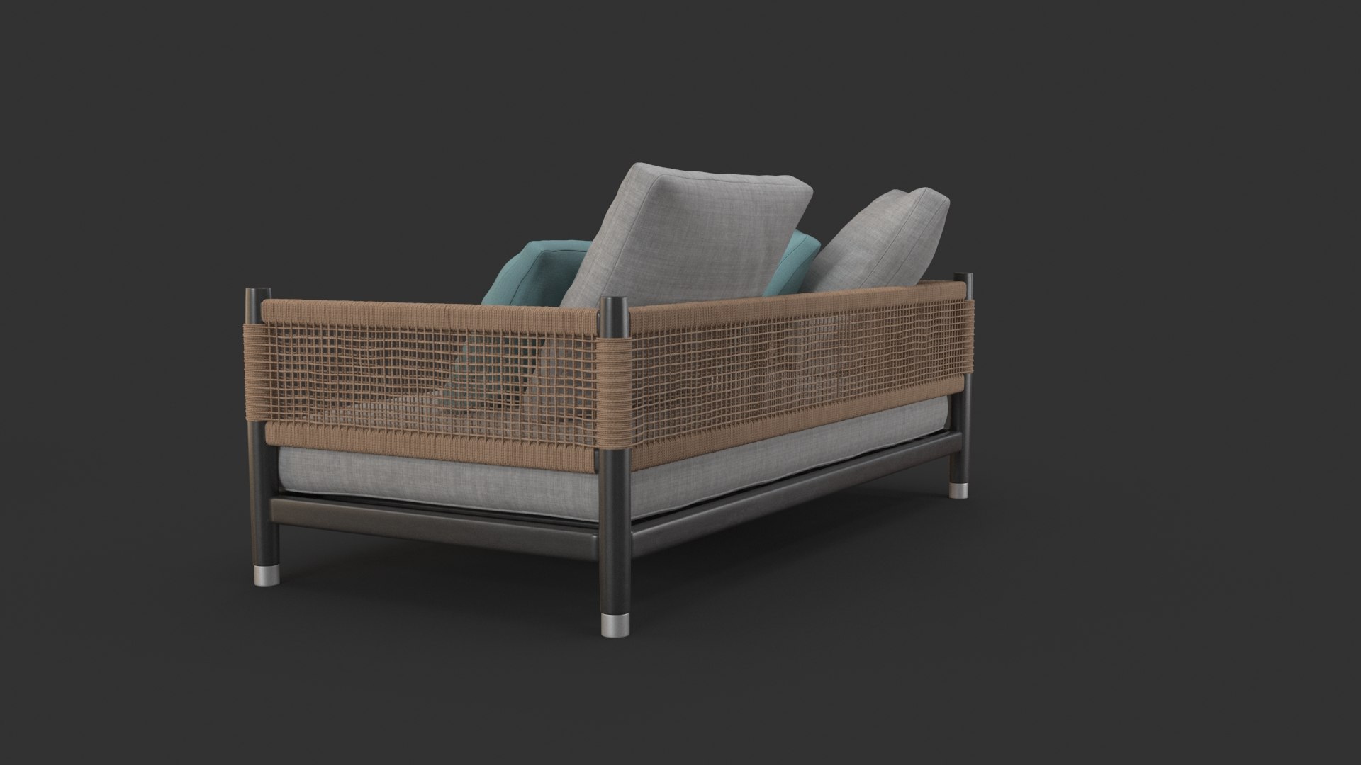 3D Parker Sofa - TurboSquid 1979375