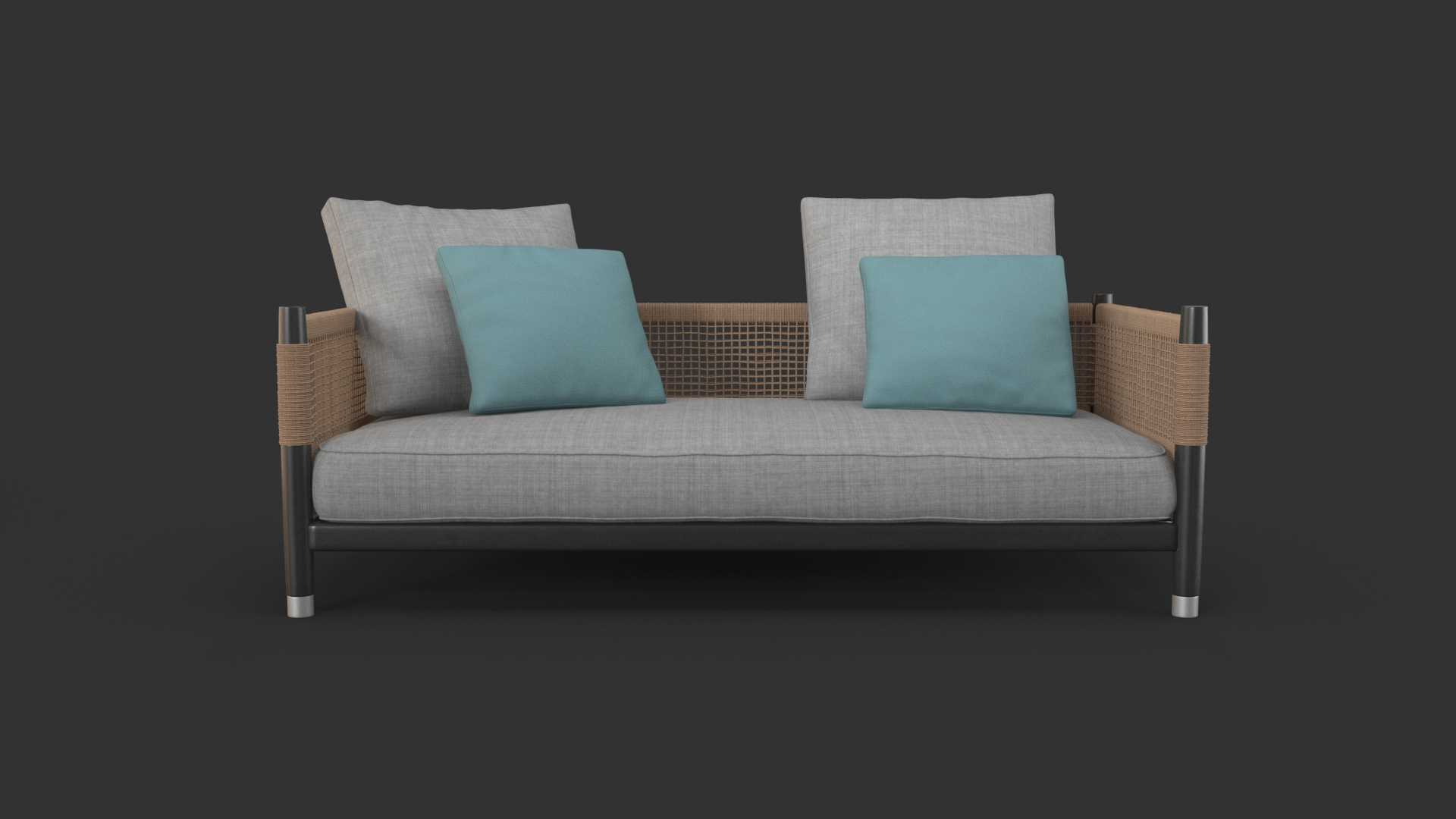 3D Parker Sofa - TurboSquid 1979375