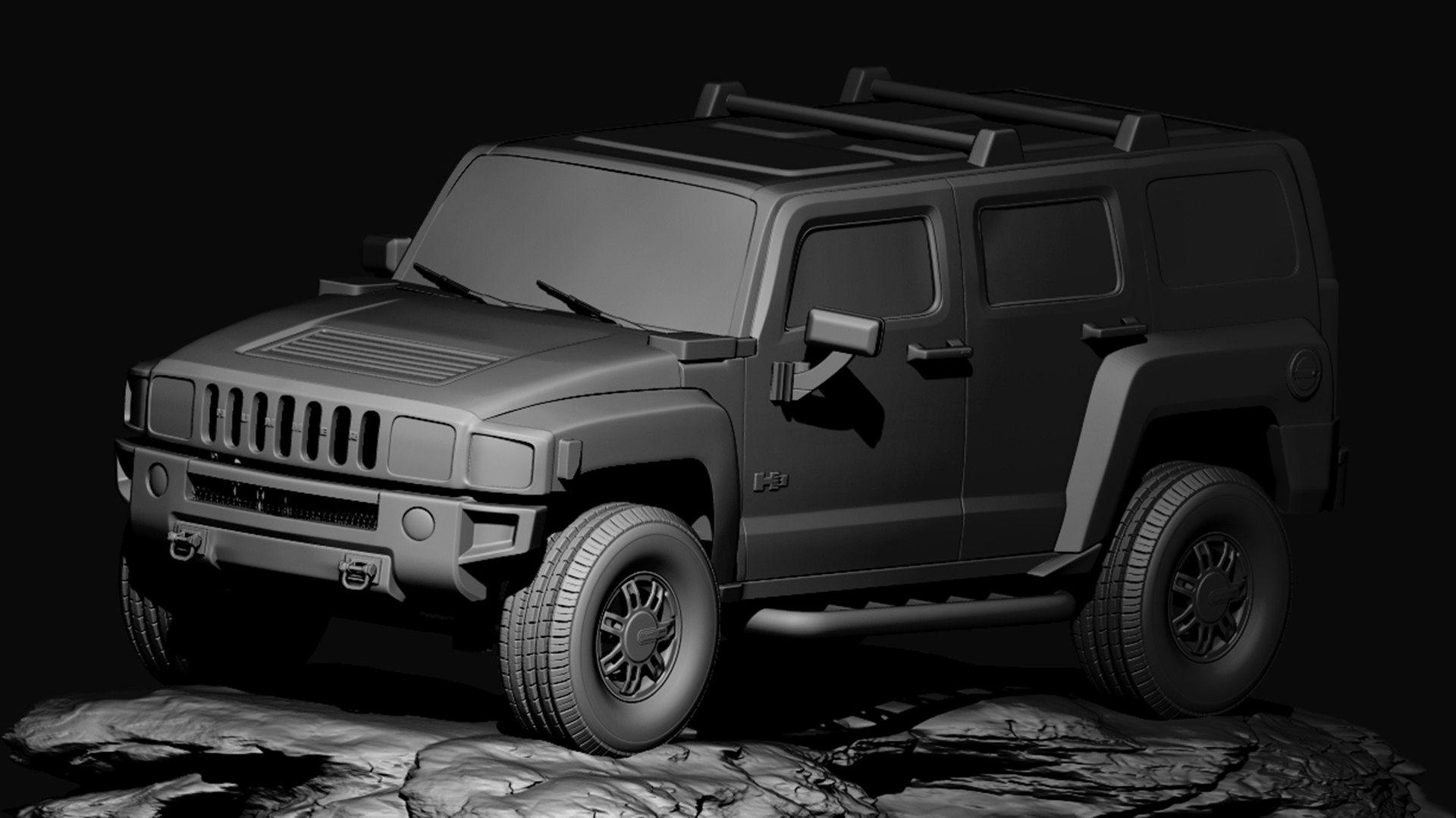 Hummer Jeep 3D Model - TurboSquid 1719117