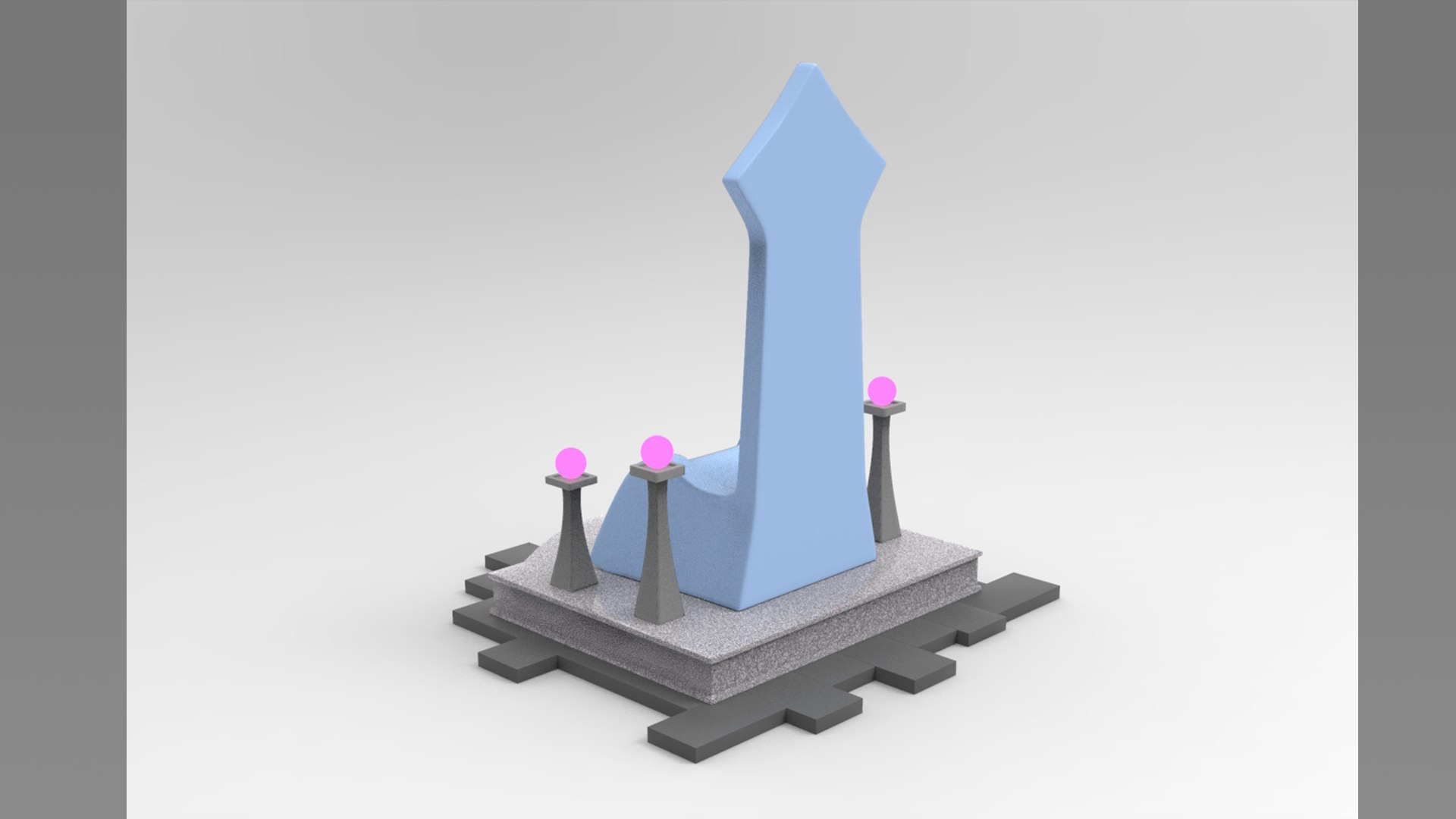 3D Throne Model - TurboSquid 1667909