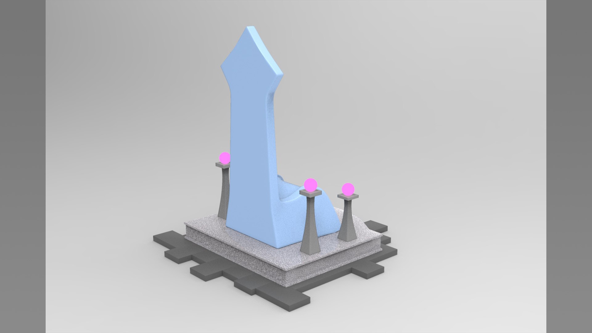 3D Throne Model - TurboSquid 1667909