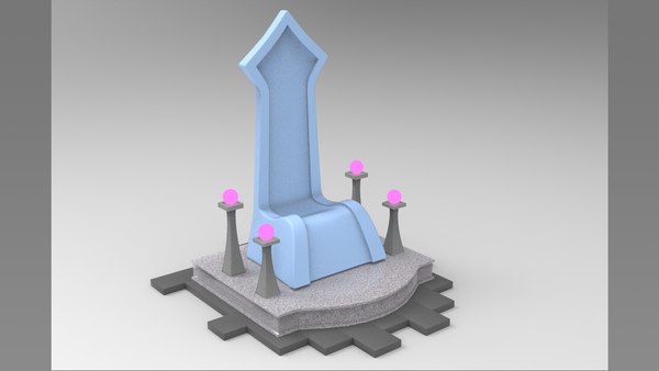 3D throne model - TurboSquid 1667909