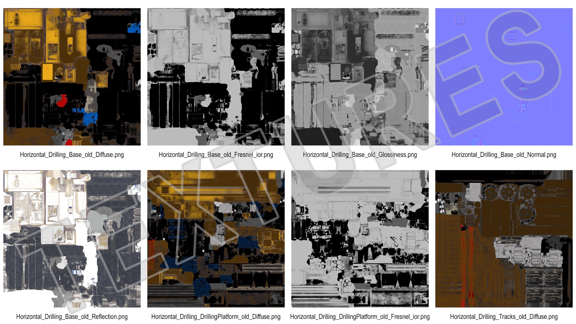 3D Horizontal Boring Rig Used - TurboSquid 2302627