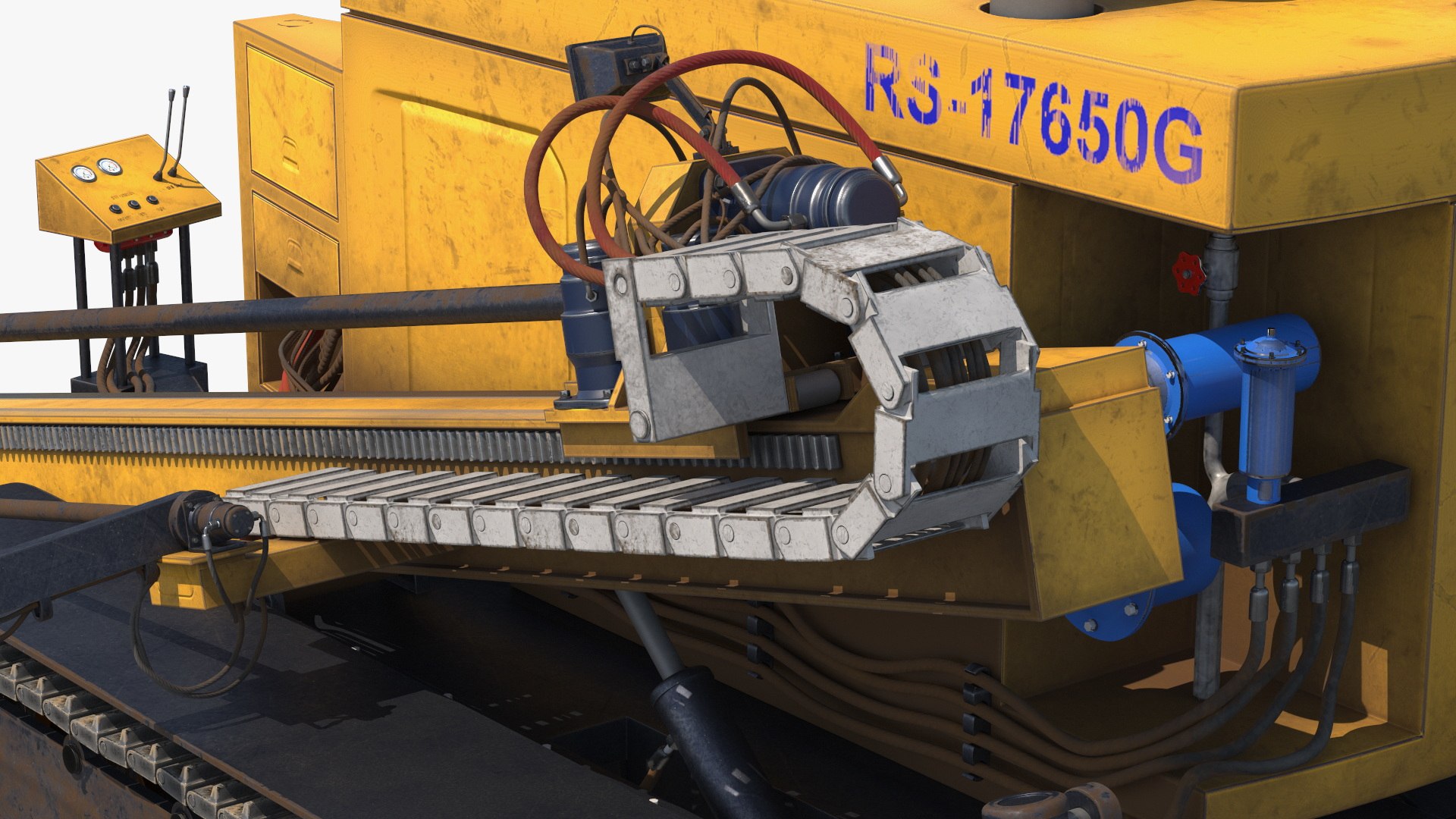 3D Horizontal Boring Rig Used - TurboSquid 2302627