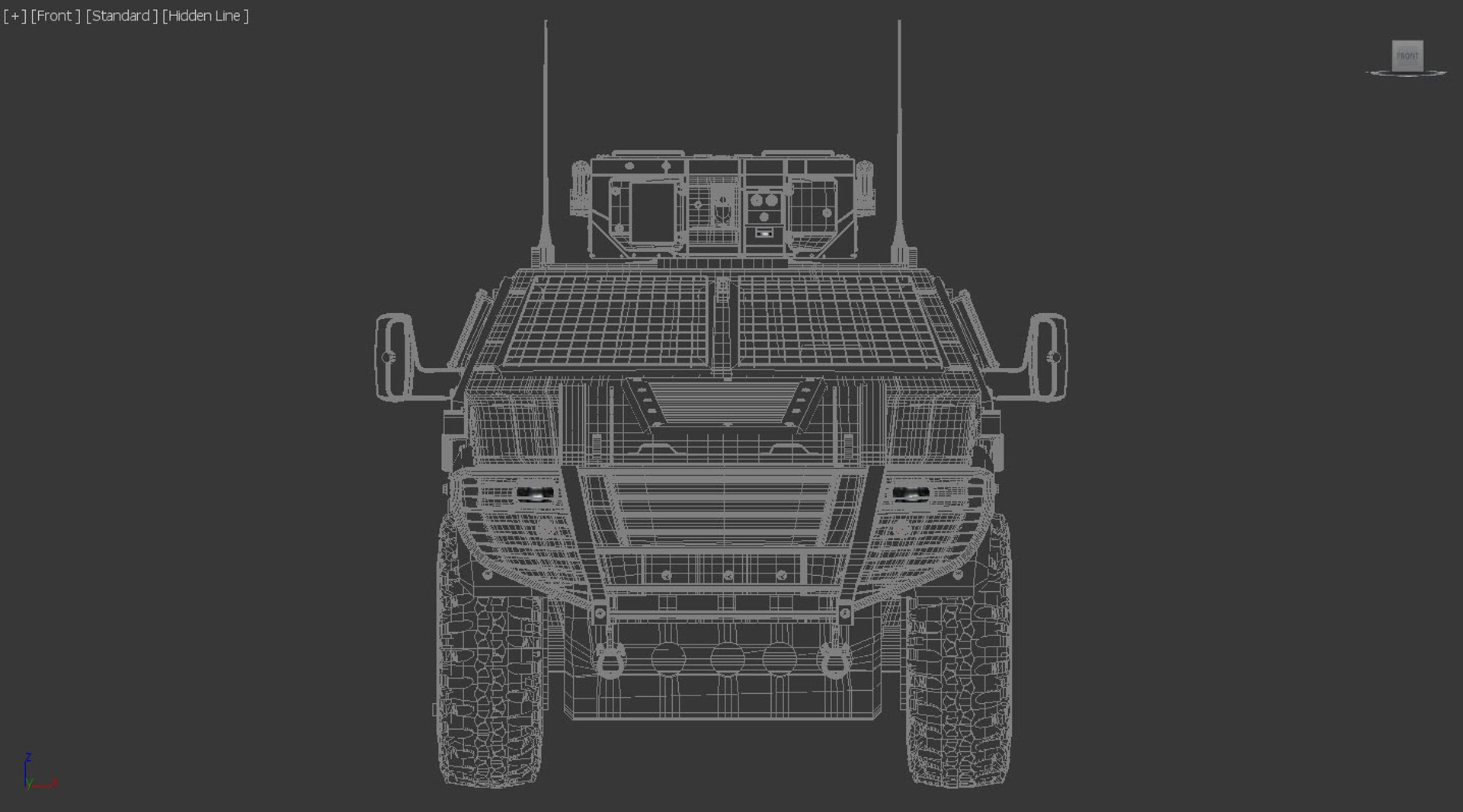3D Armored military vehicle - TurboSquid 1918070