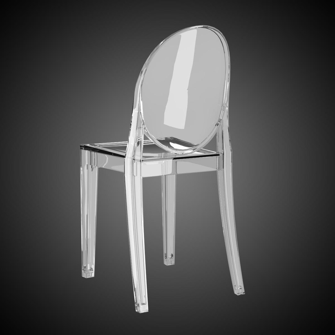 Victoria Ghost Chair 3d 3ds