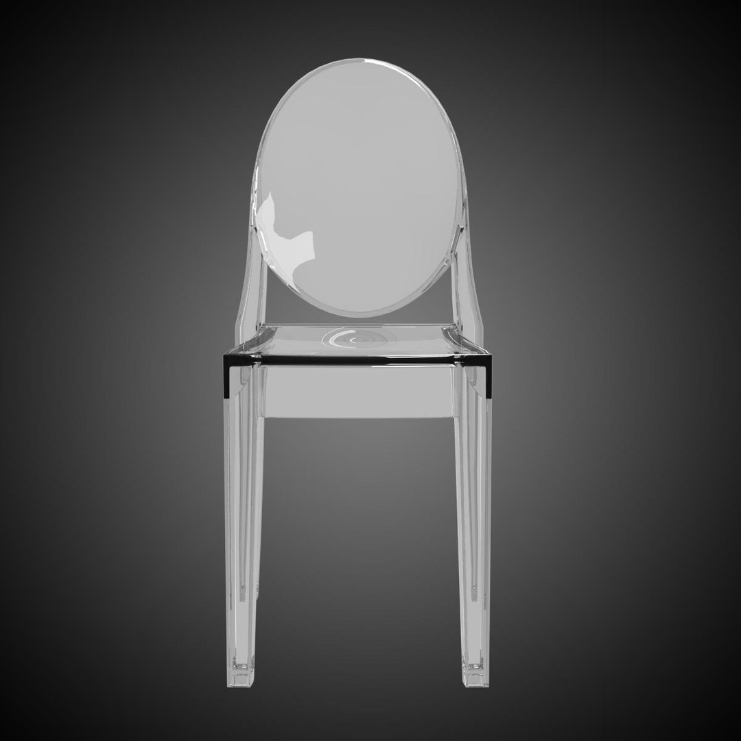 Victoria Ghost Chair 3d 3ds