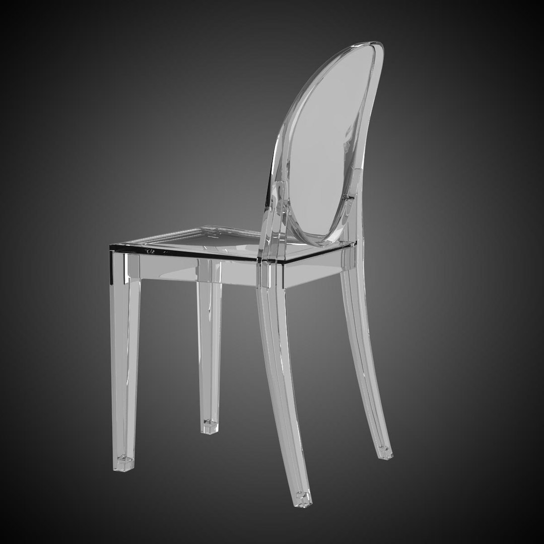 Victoria Ghost Chair 3d 3ds