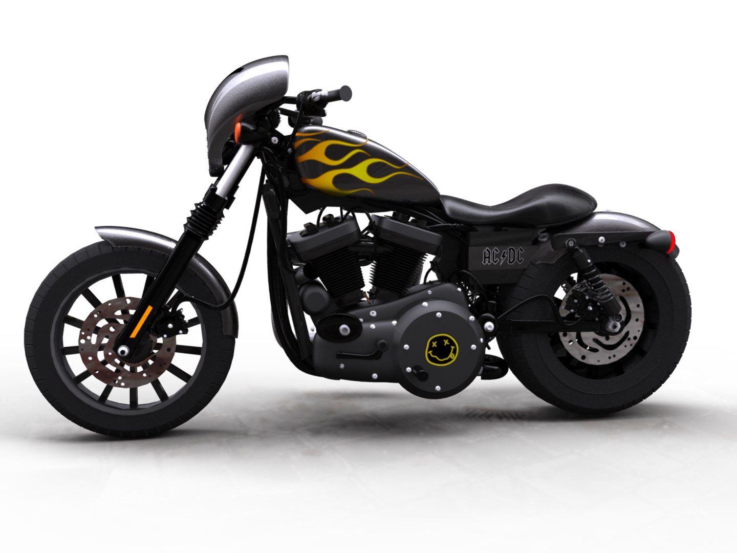 Max Harley Davidson Chopper