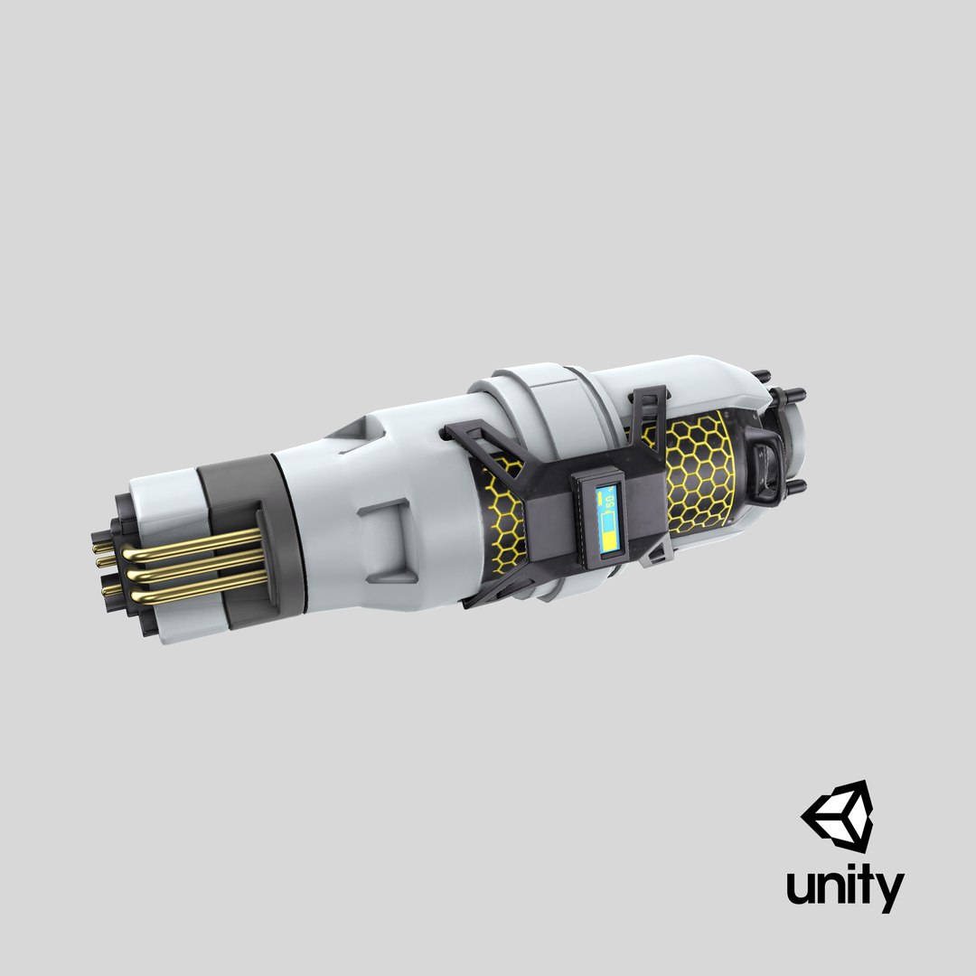 Futuristic Sci Fi Fuel 3D - TurboSquid 1626362