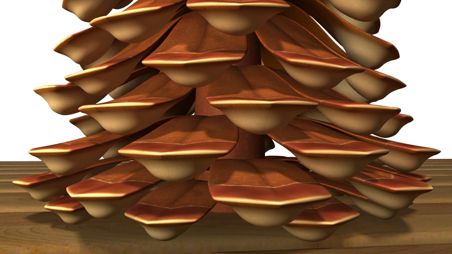3d model strobili cones