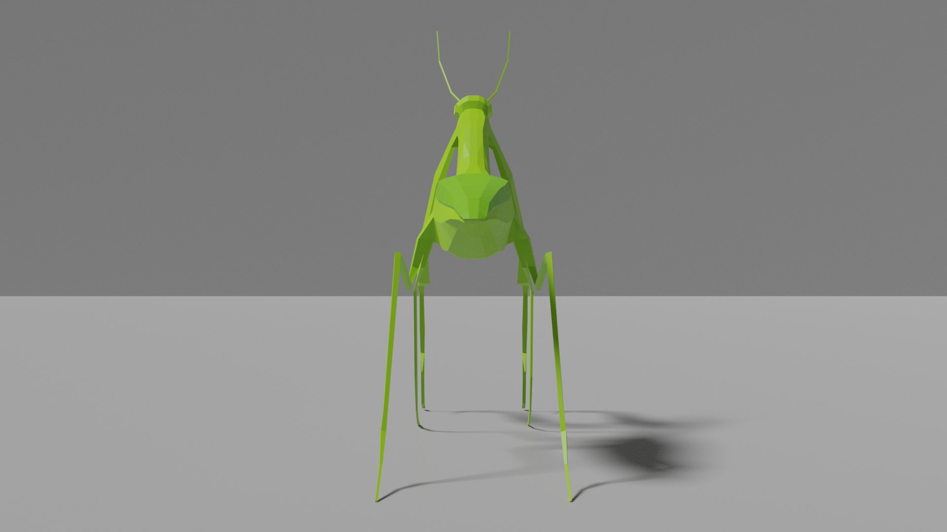 3D Low-poly Mantis Model - TurboSquid 1777220