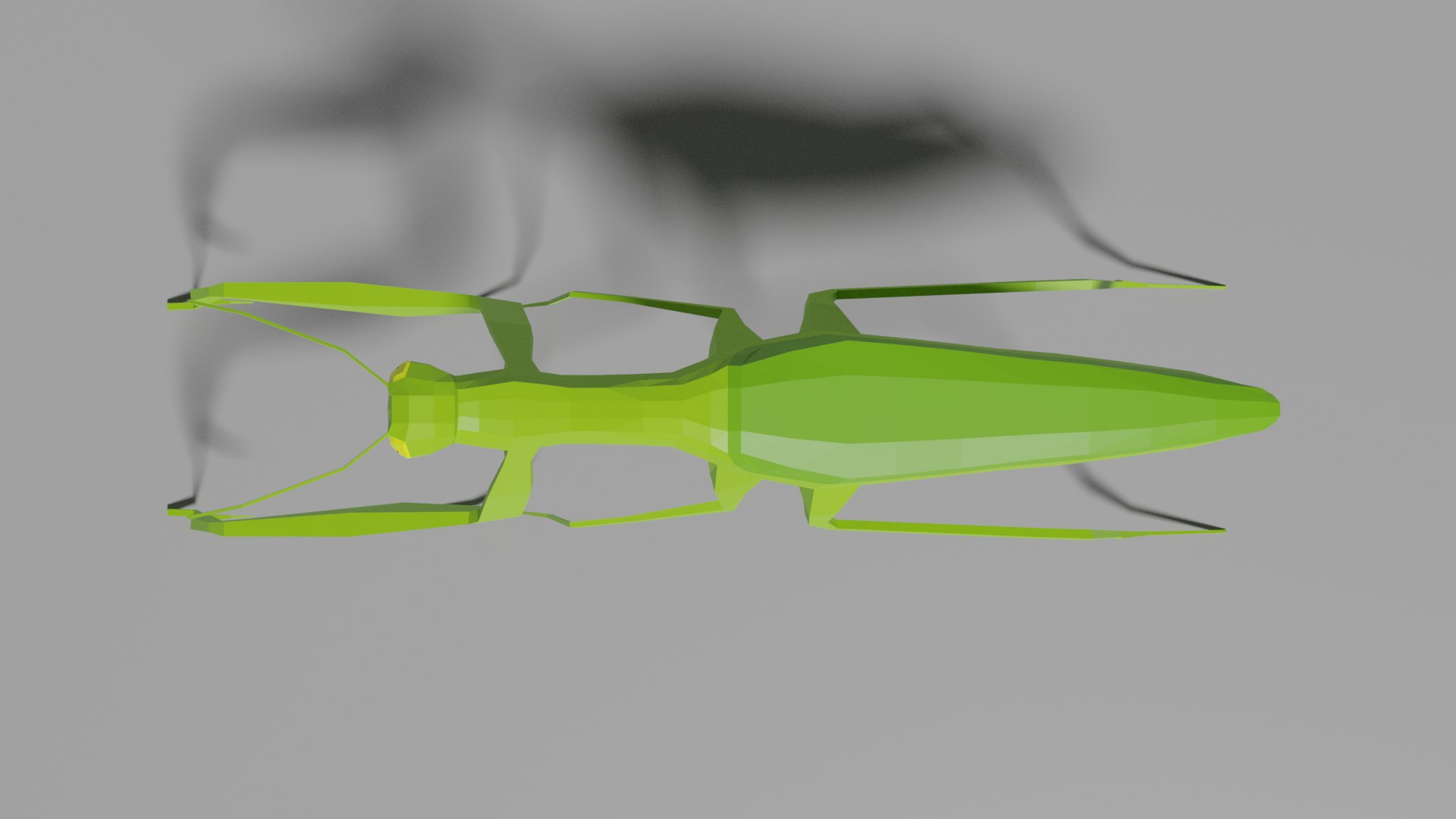 3D Low-poly Mantis Model - TurboSquid 1777220