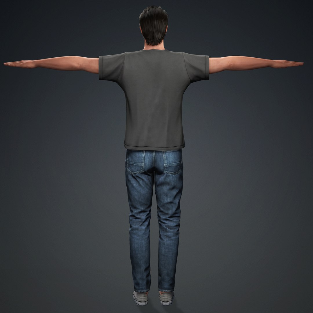 3D Hugh Jackman 3D Model - Hyper Realistic - Low Poly 3D Model Low ...