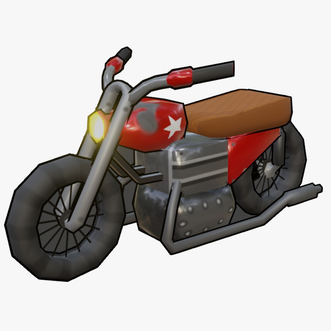 3D MOTORCYCLE 3D Model - TurboSquid 2234327