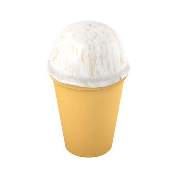 Cartoon ice cream model - TurboSquid 1472322
