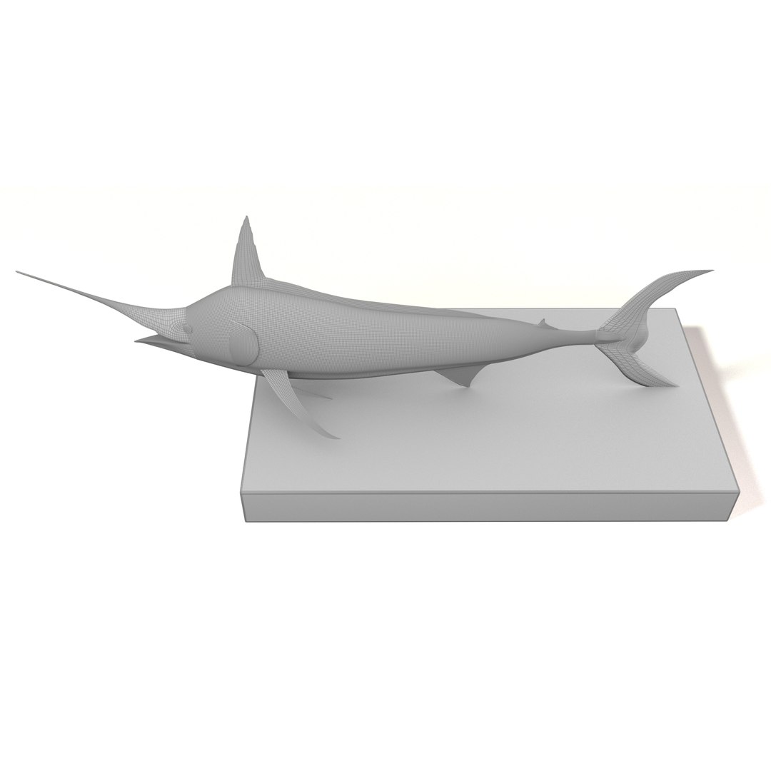 3D Model Goldan Swordfish - TurboSquid 1903710