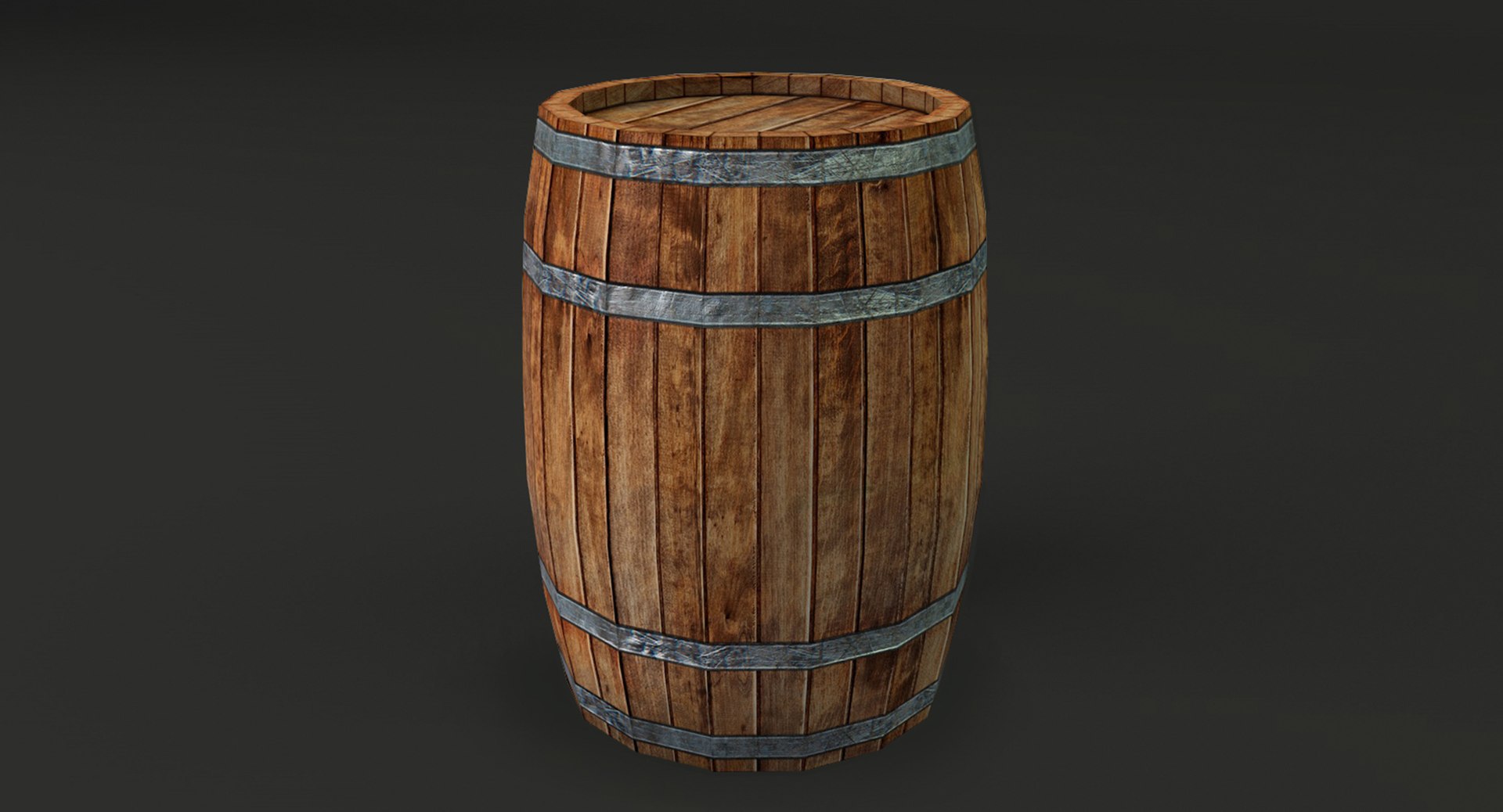 3D Realistic Barrel Model - TurboSquid 1213425