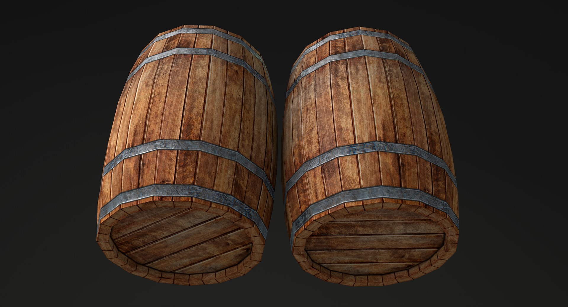 3D Realistic Barrel Model - TurboSquid 1213425