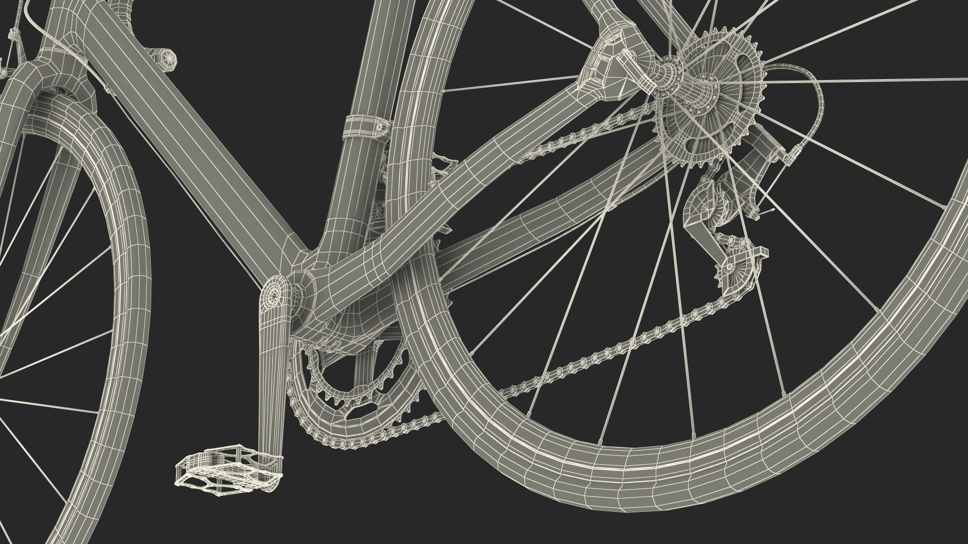 3D Model Cannondale Road Bicycle Rigged - TurboSquid 2371401