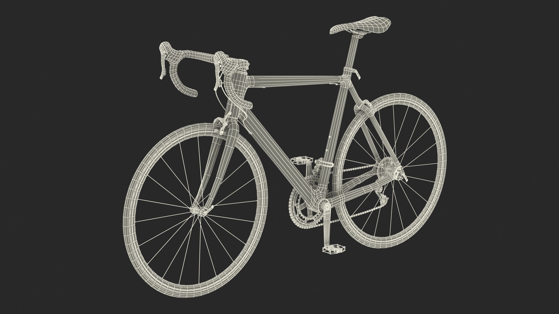 3D Model Cannondale Road Bicycle Rigged - TurboSquid 2371401
