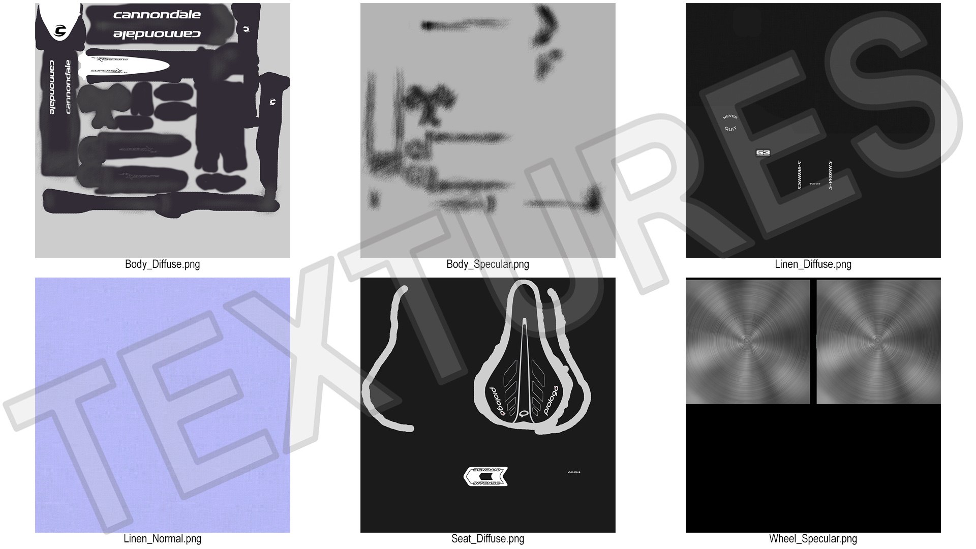 3D Model Cannondale Road Bicycle Rigged - TurboSquid 2371401