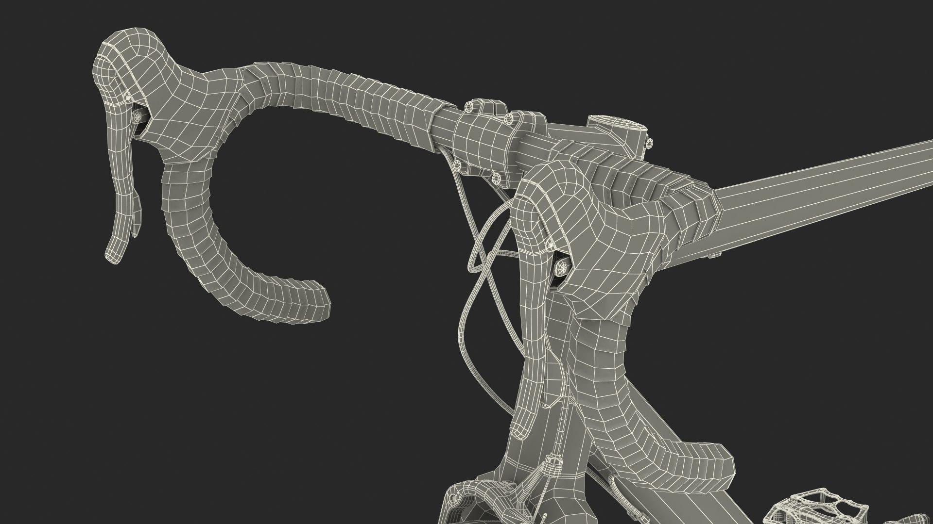 3D Model Cannondale Road Bicycle Rigged - TurboSquid 2371401