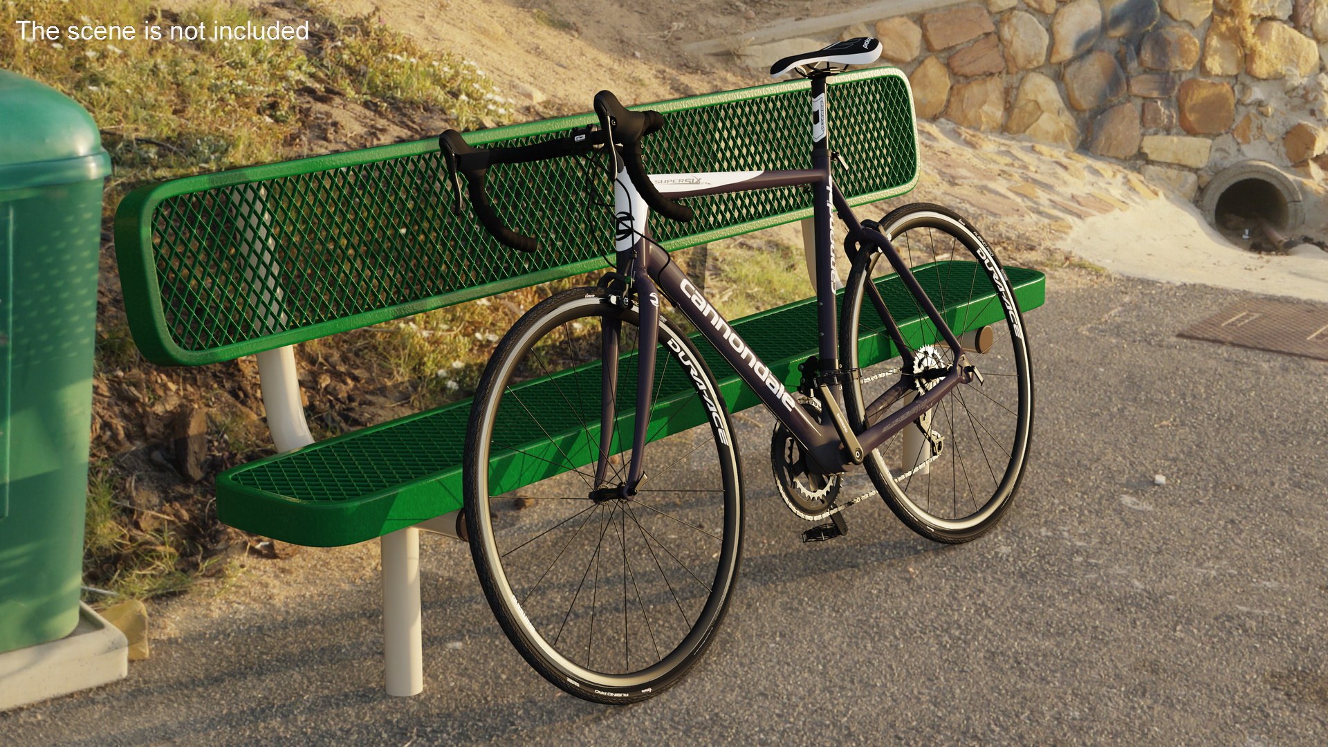 3D Model Cannondale Road Bicycle Rigged - TurboSquid 2371401