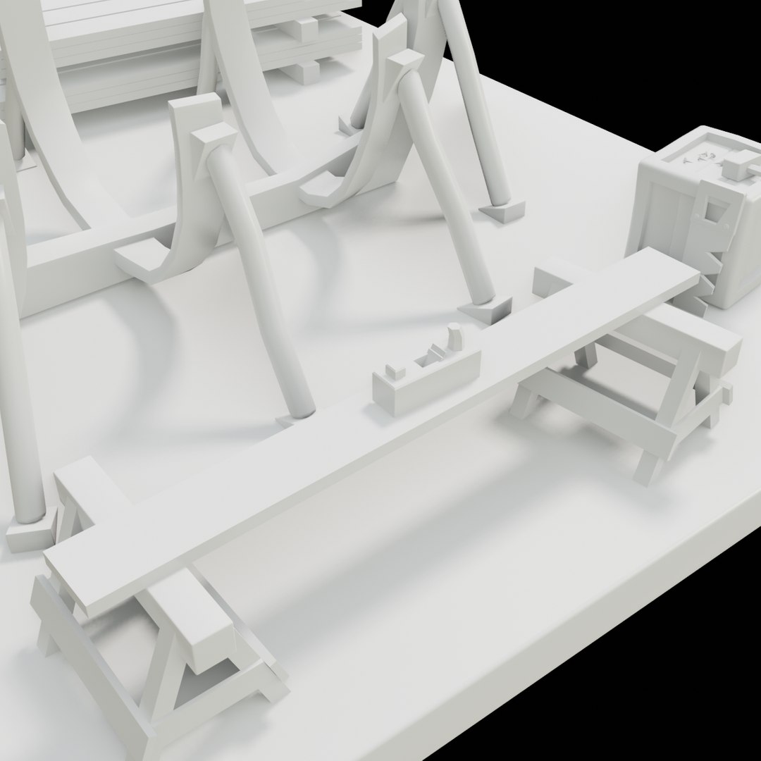 Toon Shipyard 3D Model - TurboSquid 1506103