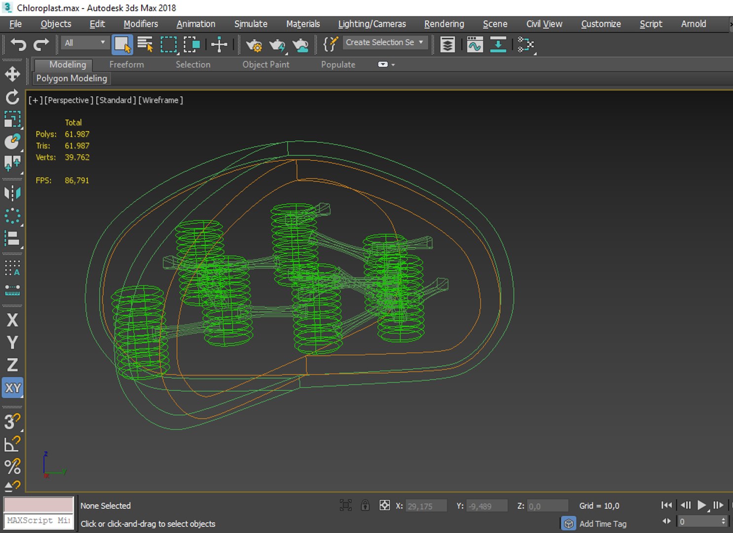 Chloroplasts Cells 3D Model - TurboSquid 1439247