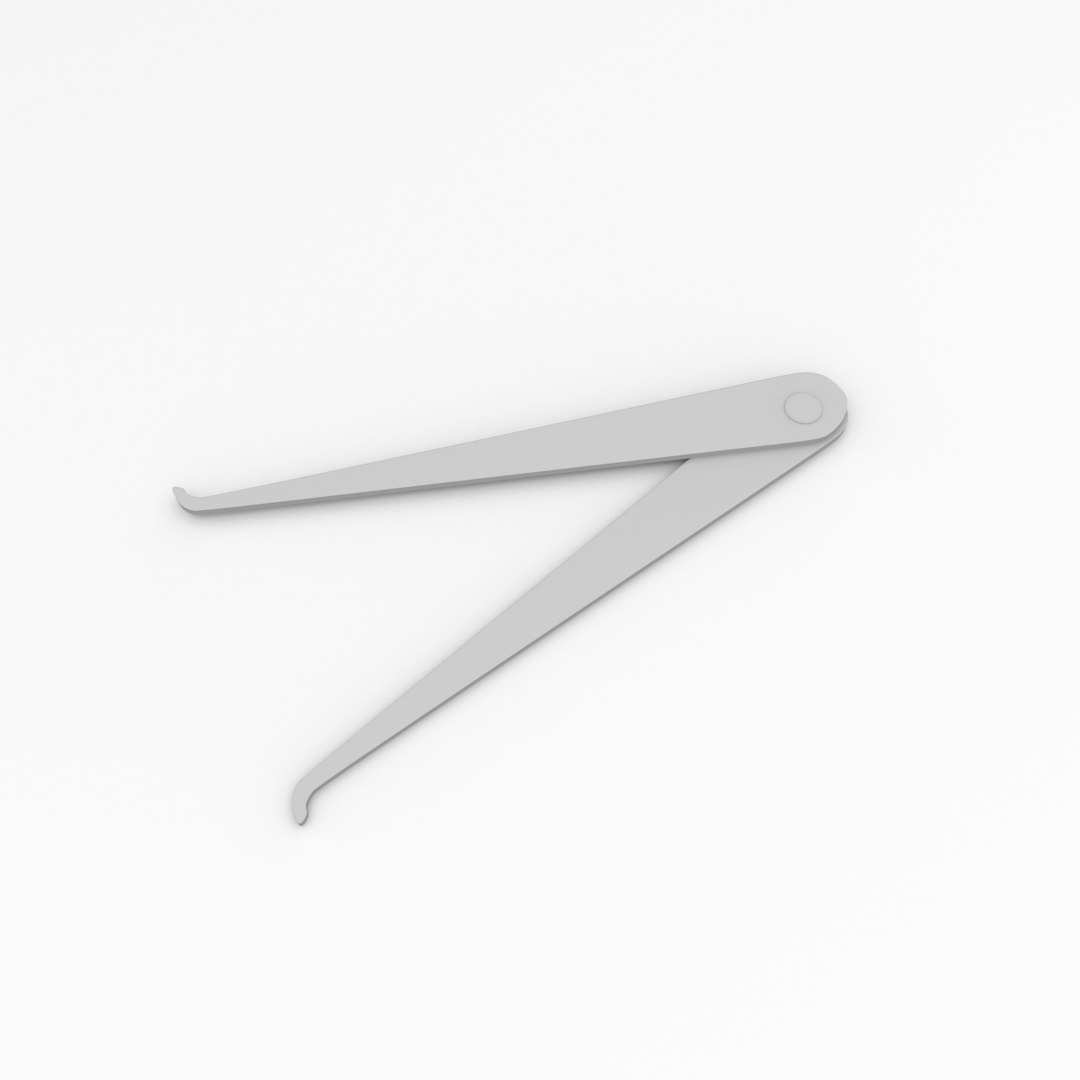 3D Caliper Model - TurboSquid 1227222