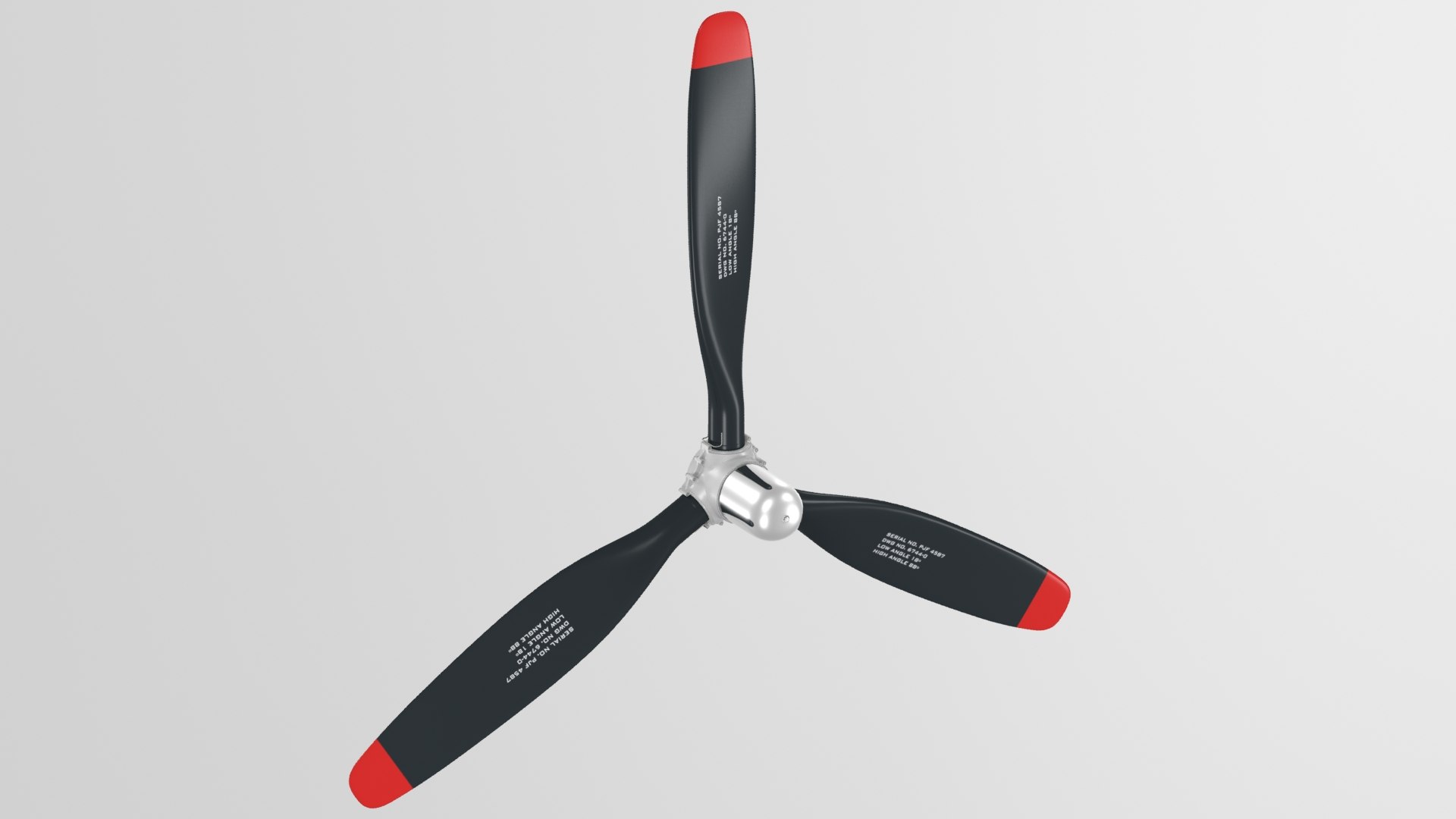 DC-3 Propeller 3D Model - TurboSquid 2257104