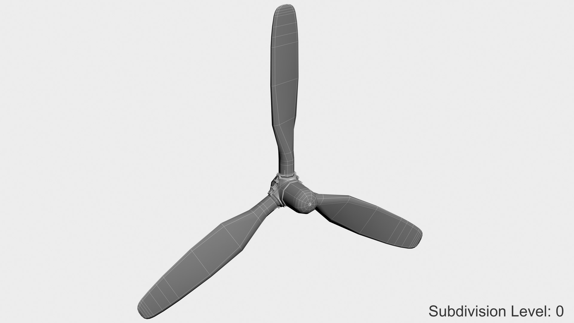 DC-3 Propeller 3D Model - TurboSquid 2257104