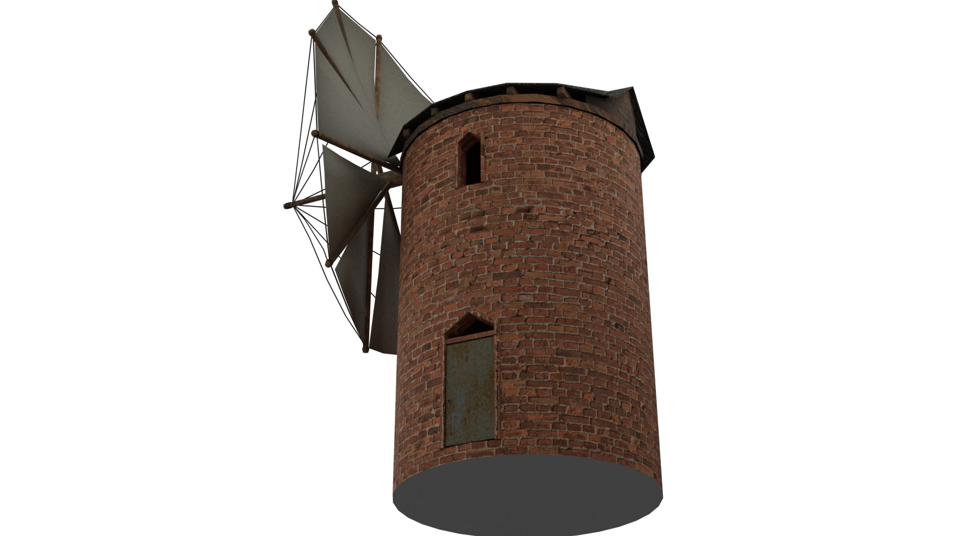 Windmill 3D - TurboSquid 2306200