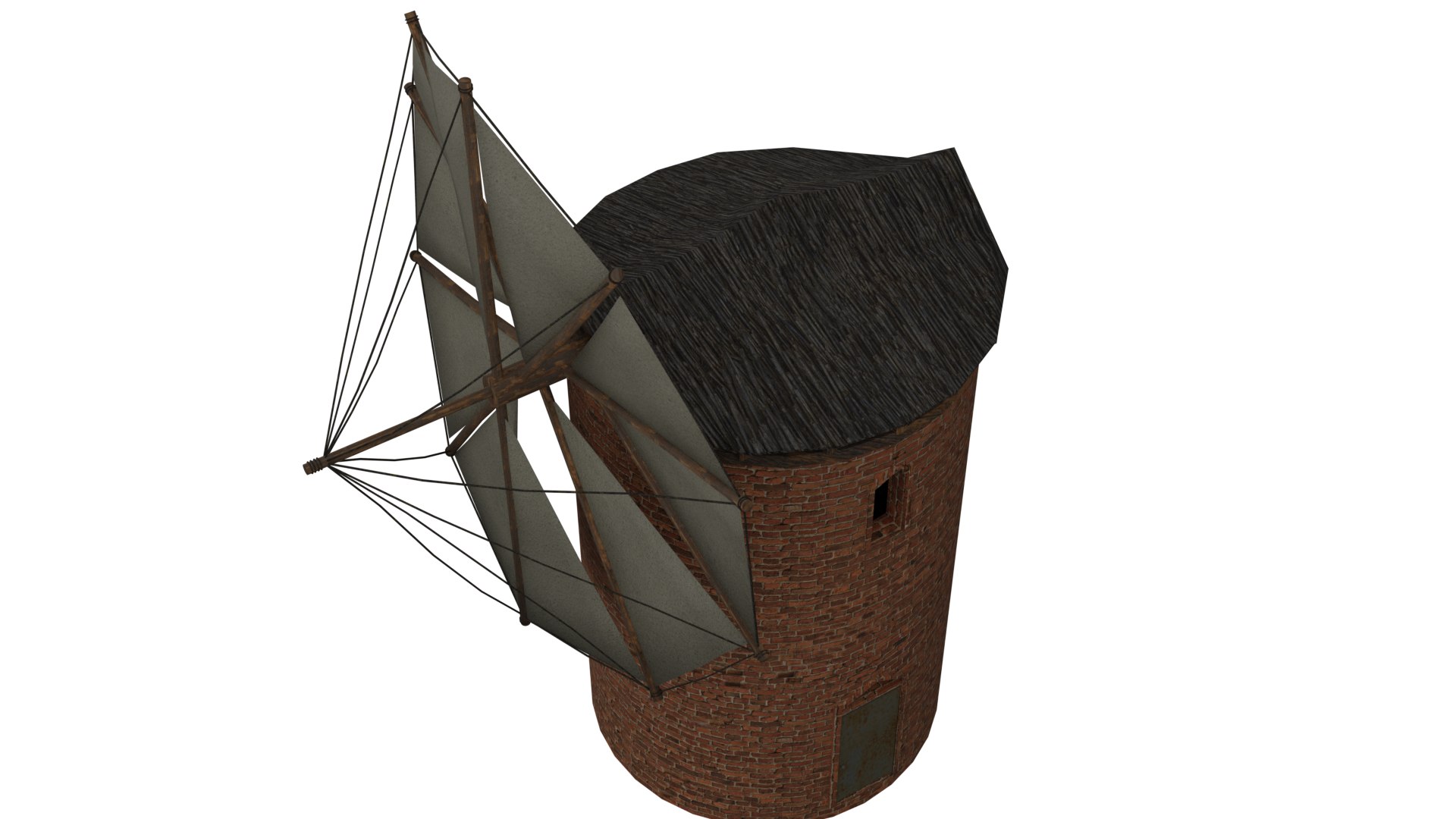 Windmill 3D - TurboSquid 2306200