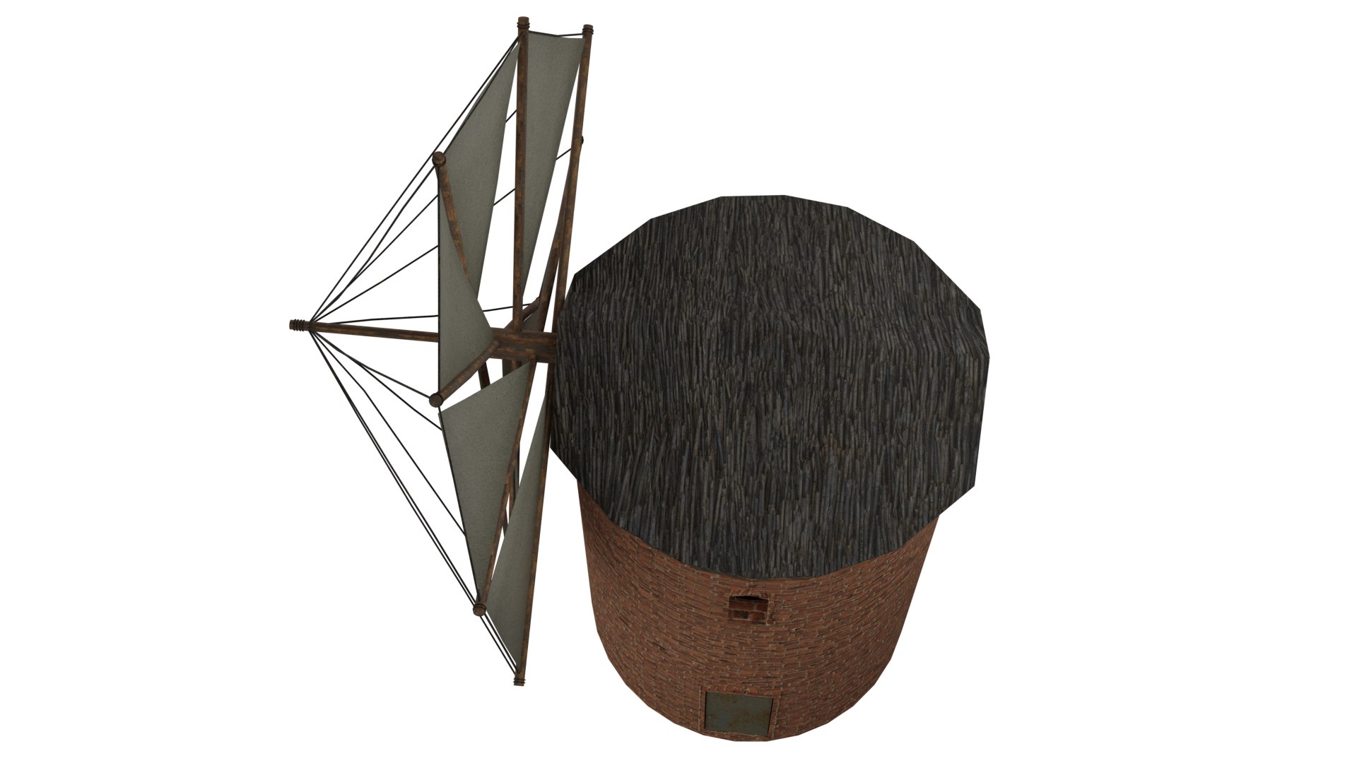 Windmill 3D - TurboSquid 2306200