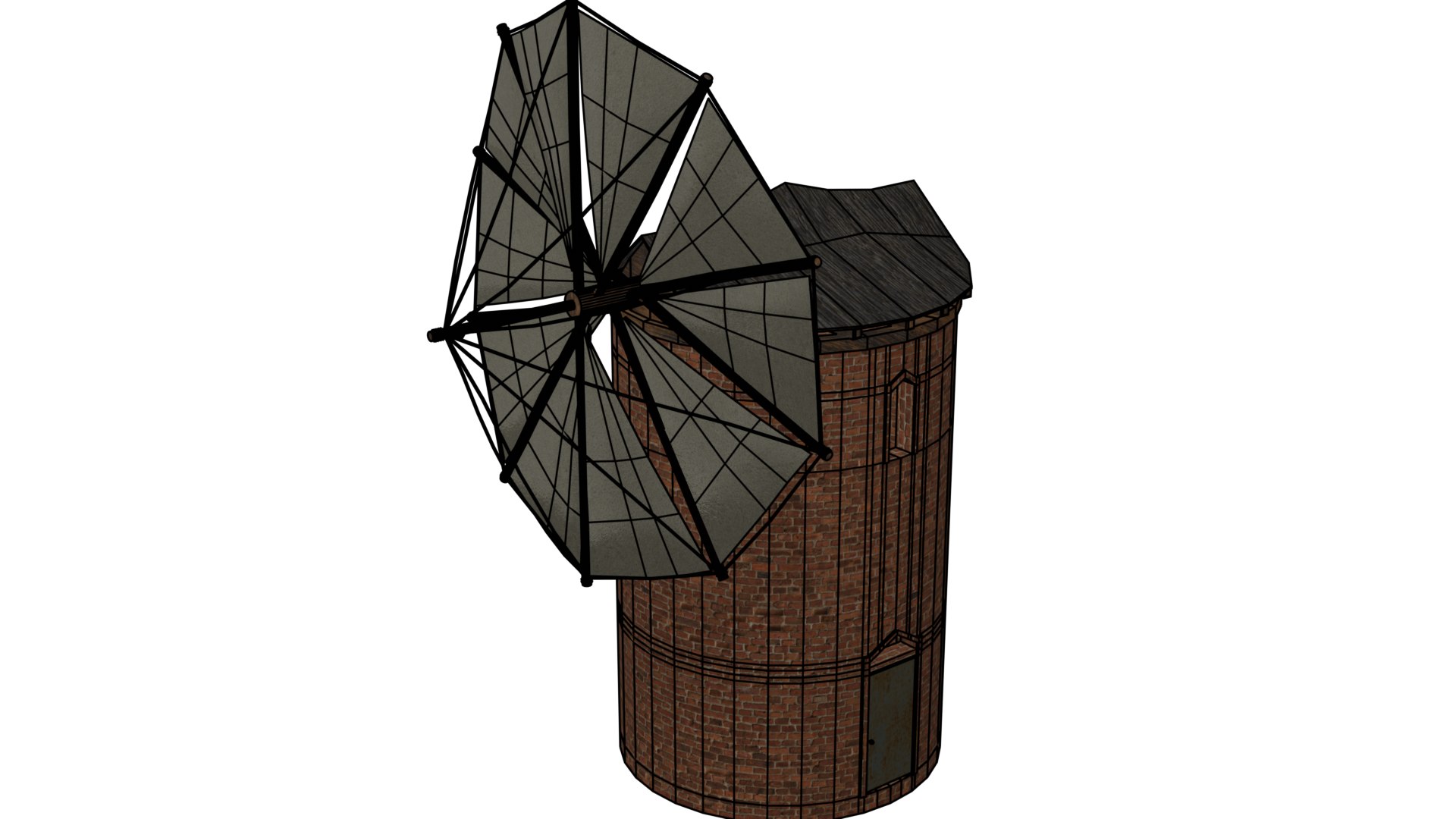 Windmill 3D - TurboSquid 2306200
