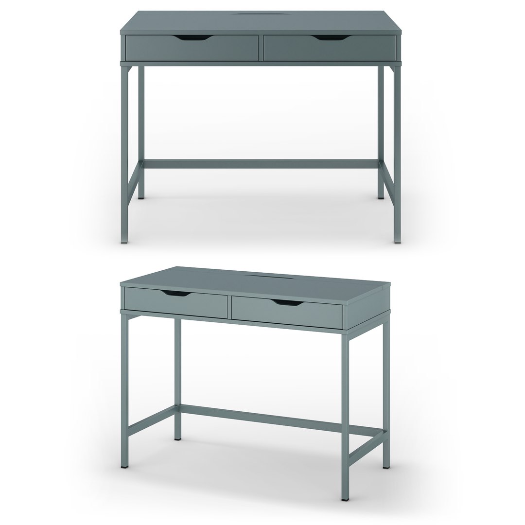 3D Model IKEA Desks Set 1 - TurboSquid 1753942