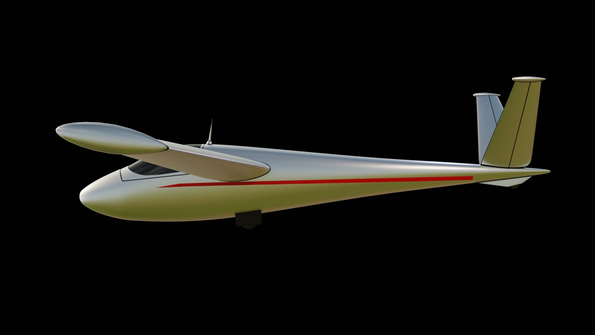 Glider Antonov A-15 Simple Model - TurboSquid 1846716