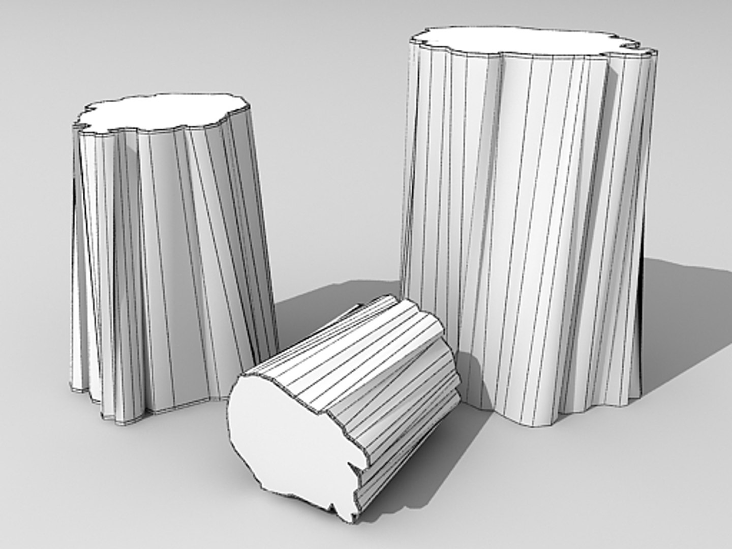 3d Model Trunks Standard