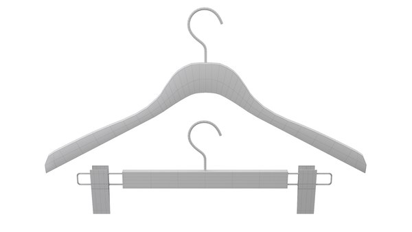 3D clothes hanger hang - TurboSquid 1680511